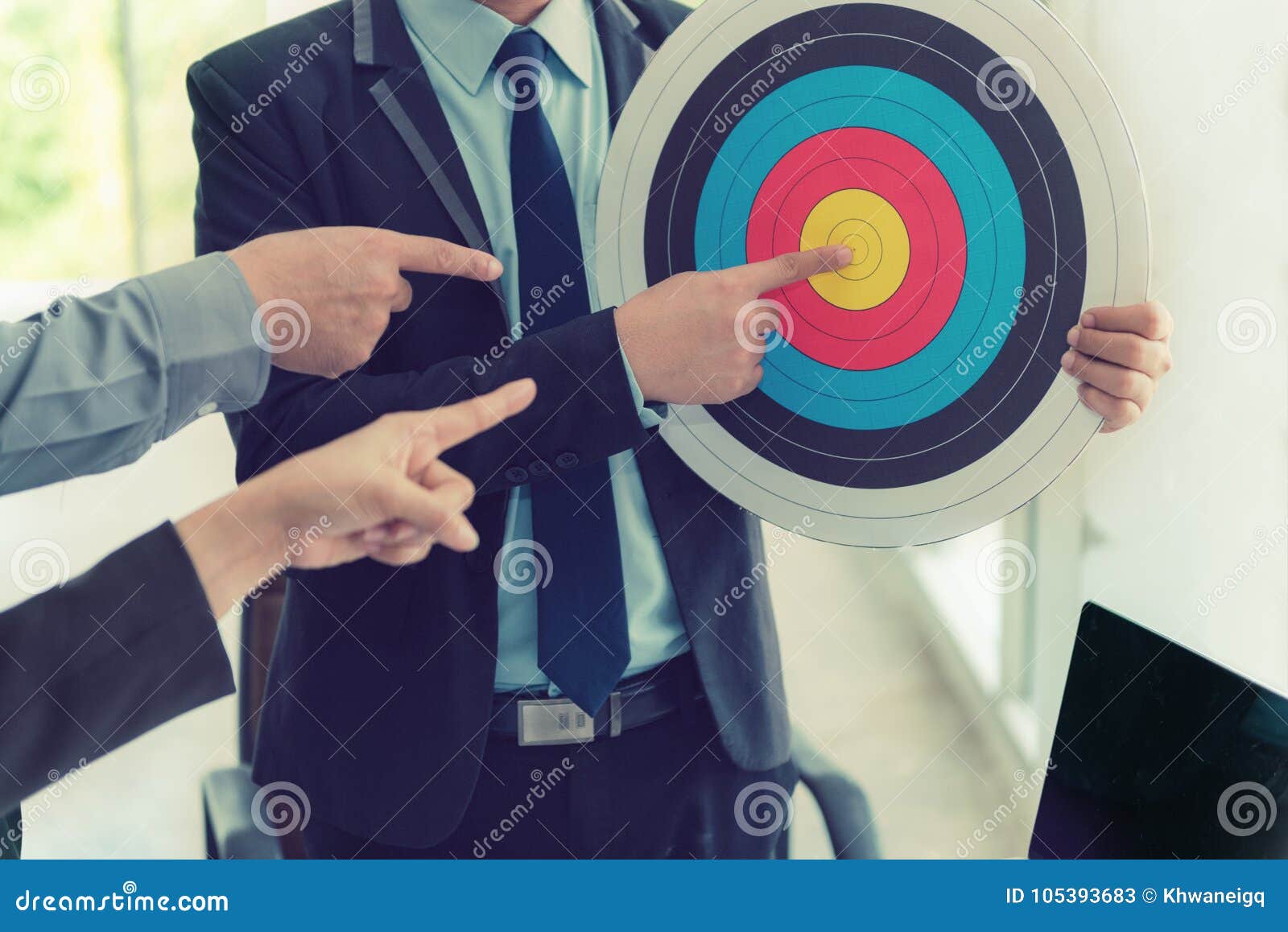 Business Goal and Creative Idea Teamwork Stock Image - Image of design ...