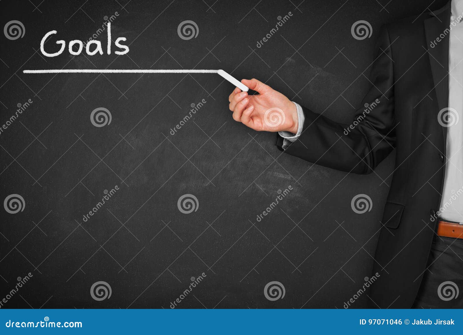 Business goals stock photo. Image of goals, manager, male - 97071046
