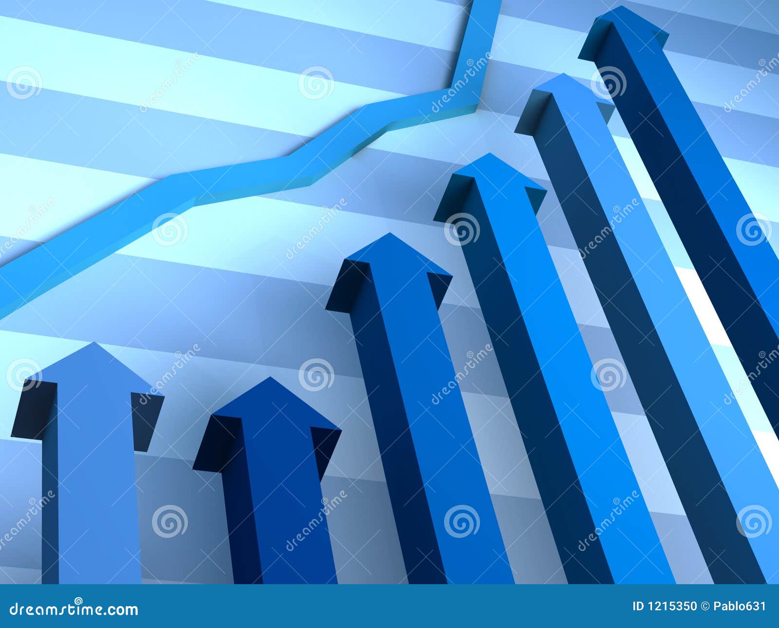 Business Graph stock illustration. Illustration of figures - 1215350