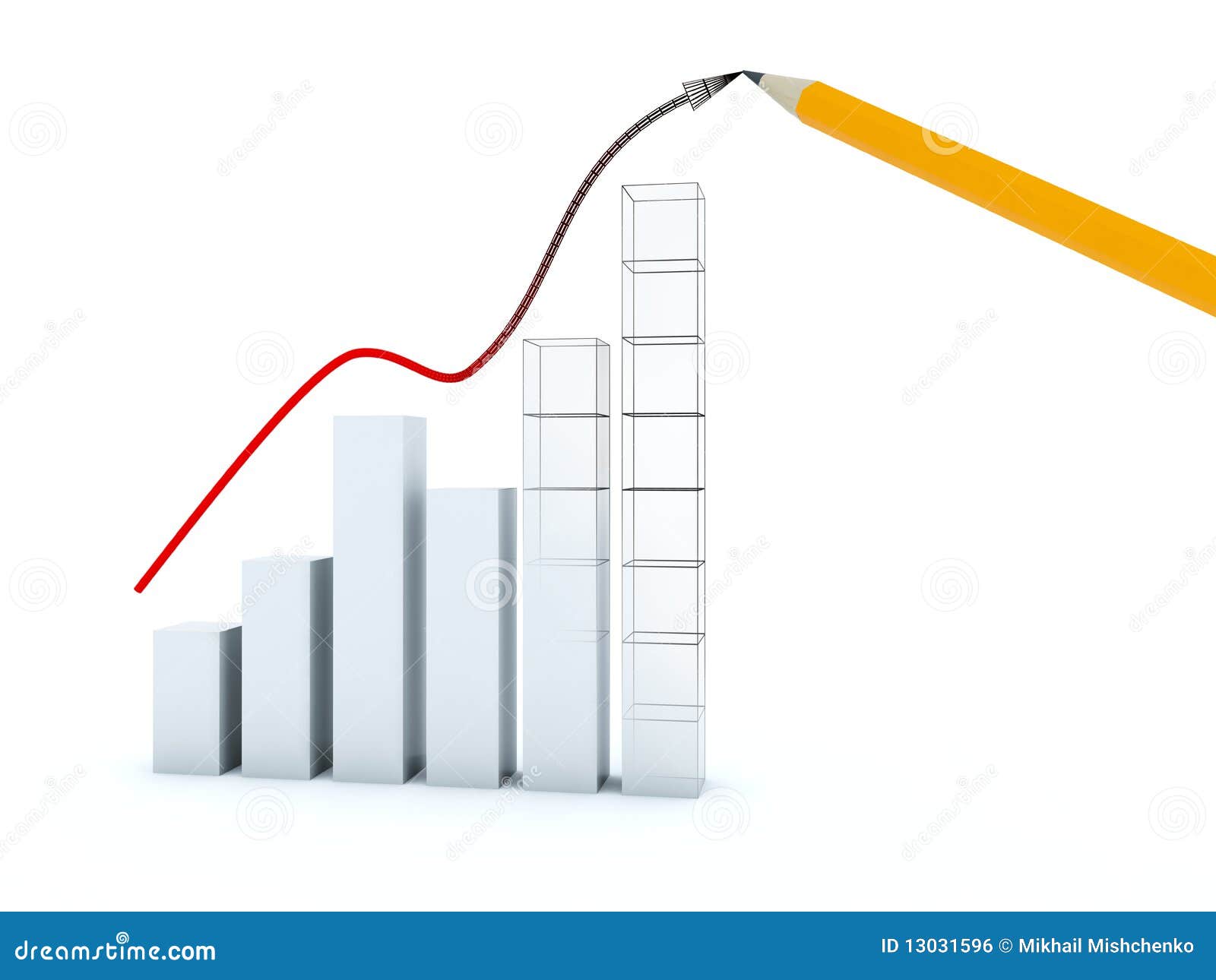 Business graph stock illustration. Illustration of forex - 13031596