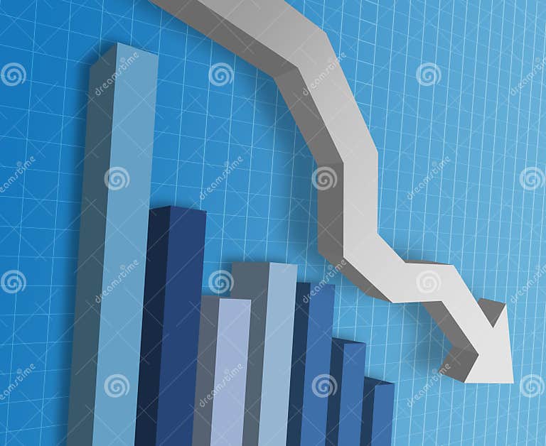 Business Graph stock illustration. Illustration of finance - 726475