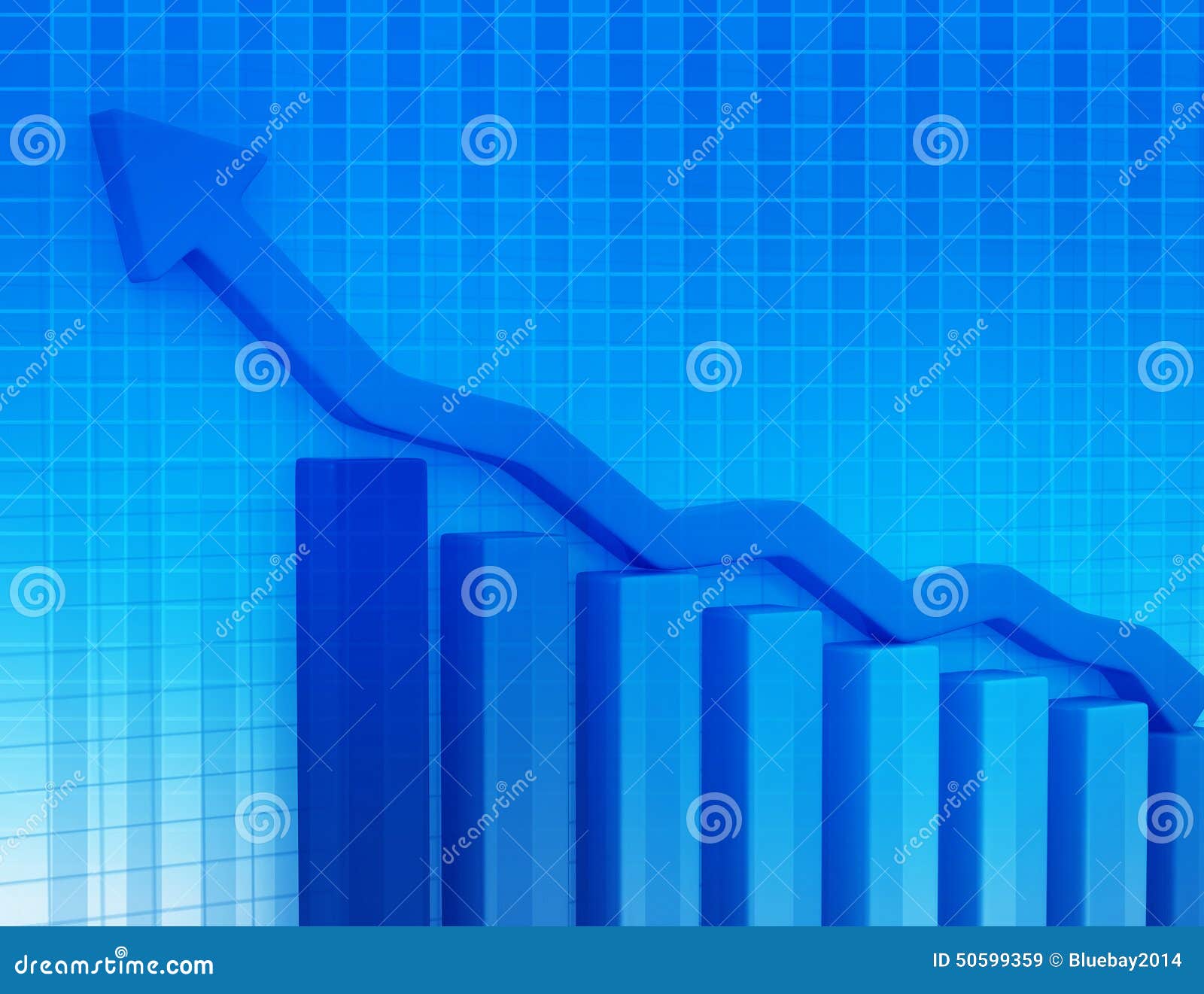 Business Graph stock illustration. Illustration of diagram - 50599359