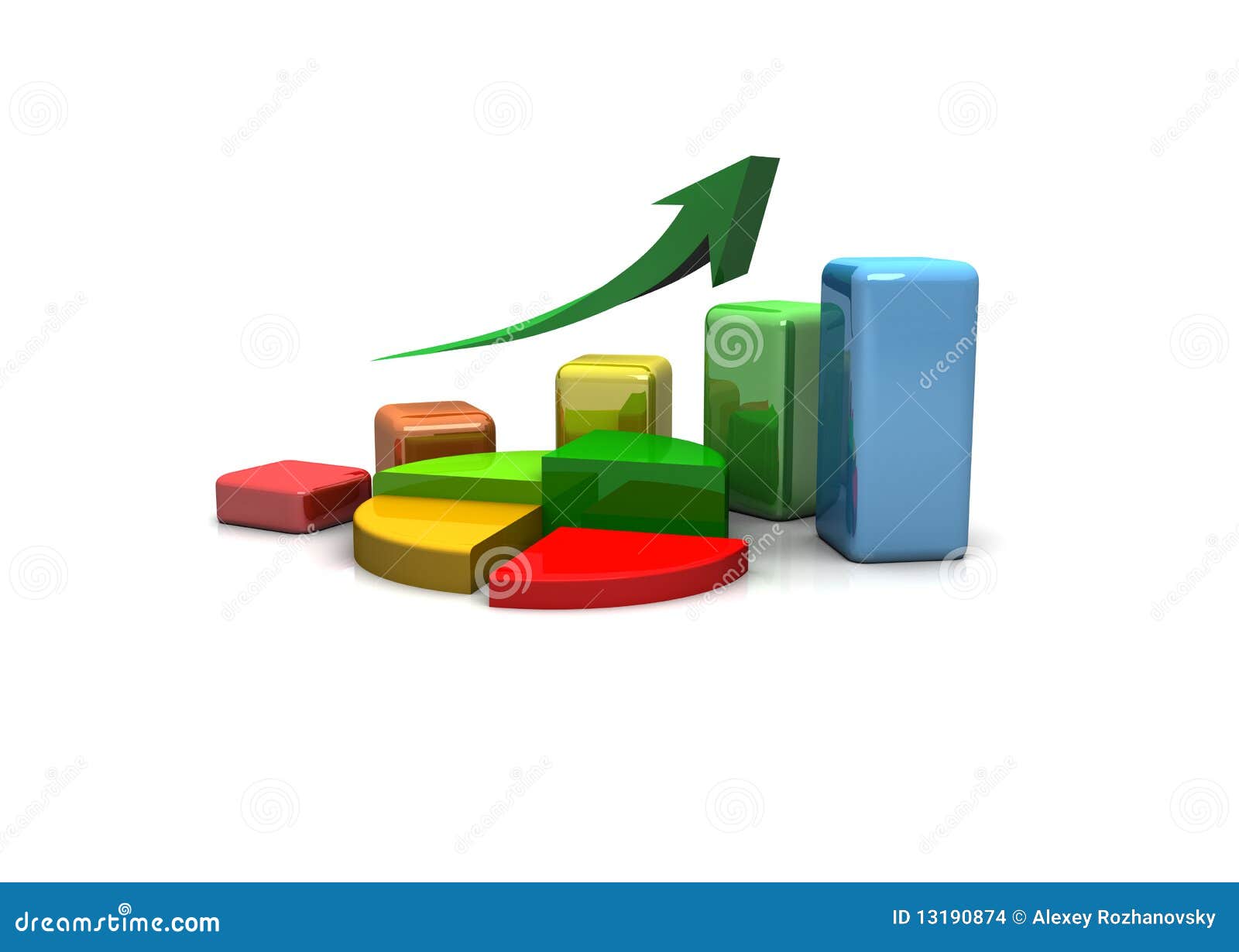 Business Graph, Chart, Diagram, Bar Stock Illustration - Illustration ...