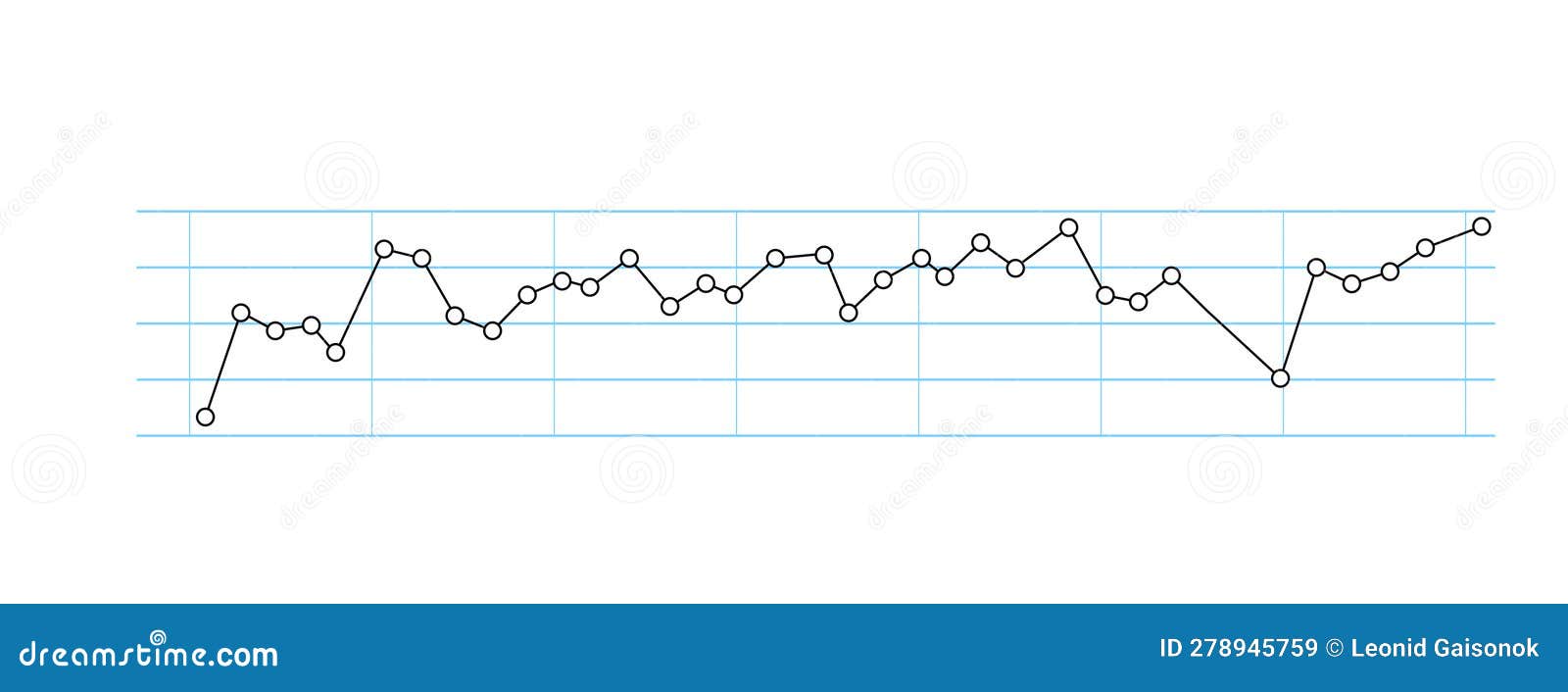 Business Graph, Chart. Moving Up the Scores. Downward Movement Stock ...