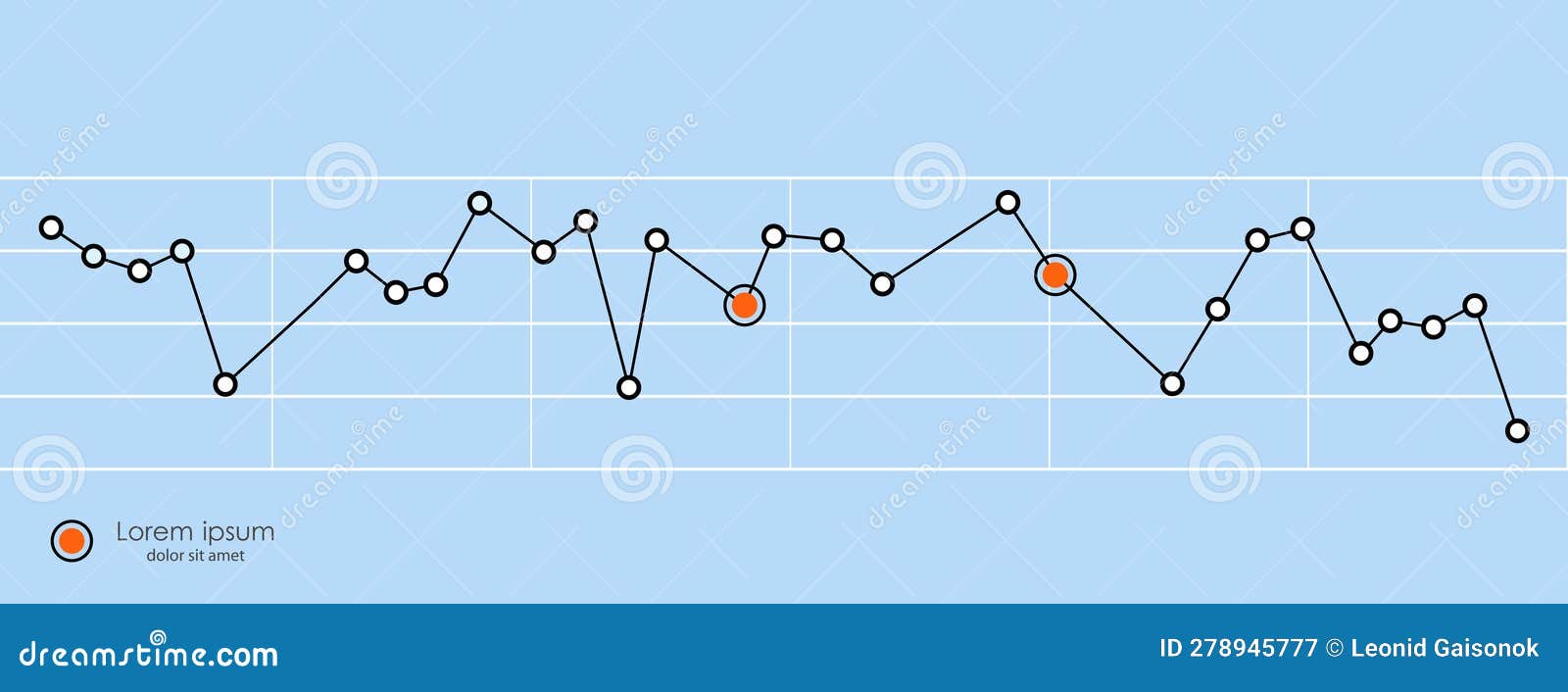 Business Graph, Chart. Moving Up the Scores. Downward Movement Stock ...