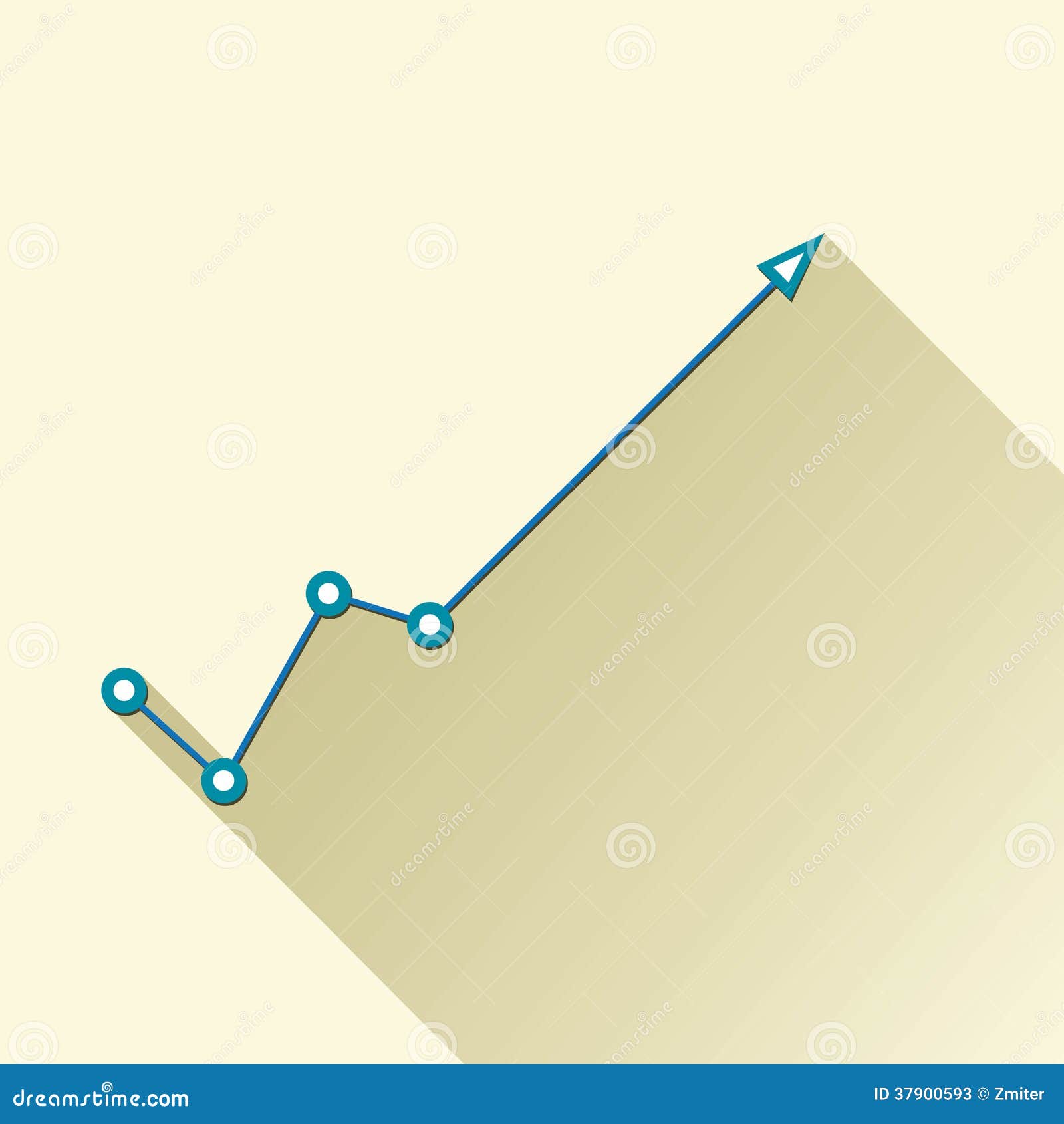 Business Graph and Chart. Vector Illustration Stock Vector ...