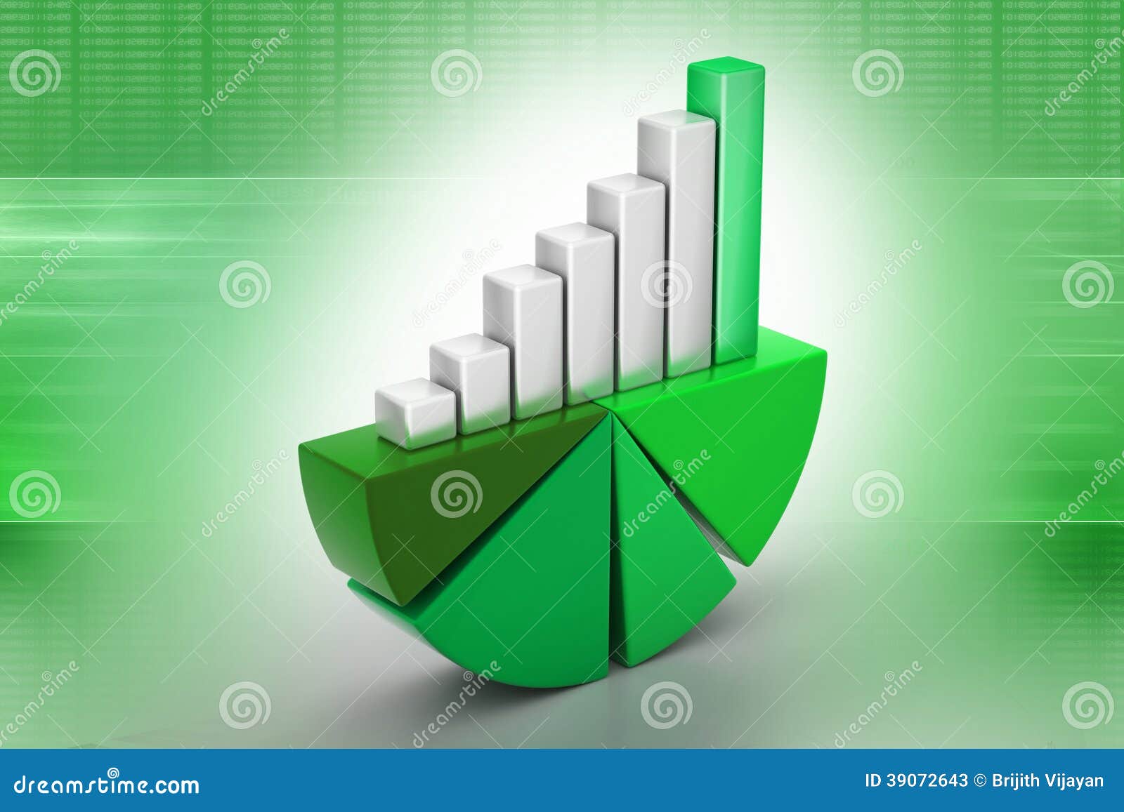 Business Graph stock illustration. Illustration of growth - 39072643