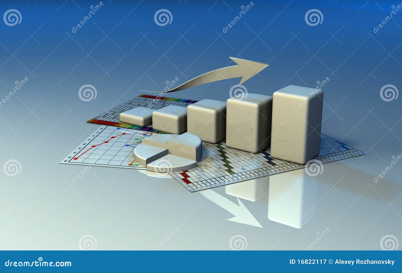 Business Graph, Diagram, Chart Graphic Picture. Image: 16822117