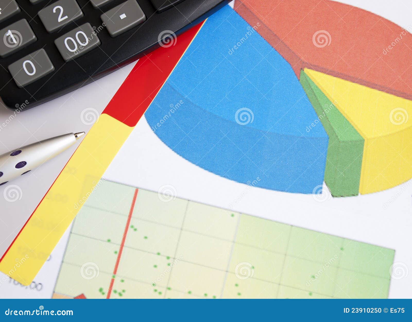 Business Graph Documents stock photo. Image of diagram - 23910250