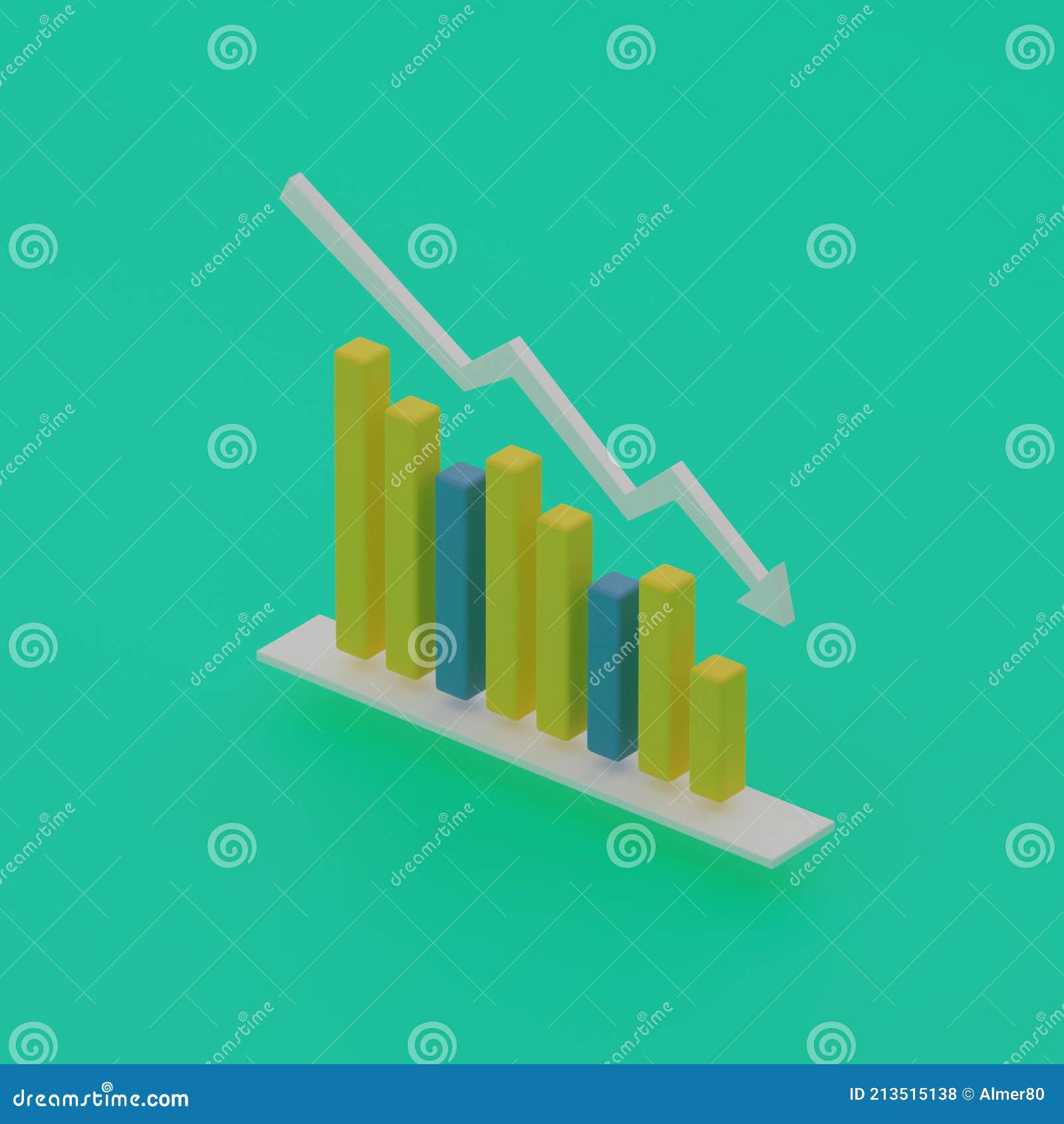 Business Graph of Fluctuations and Declines of Statistical Indicators ...