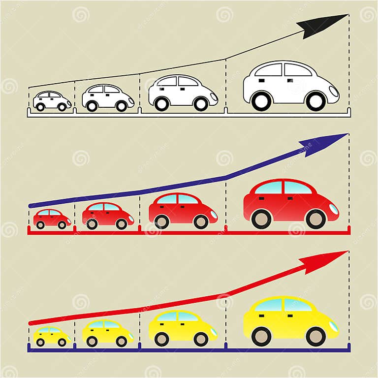 Business Graph . Growth Progress Blue Arrow. Stock Vector ... Business Graph . Growth Progress Blue Arrow. Stock Vector ...