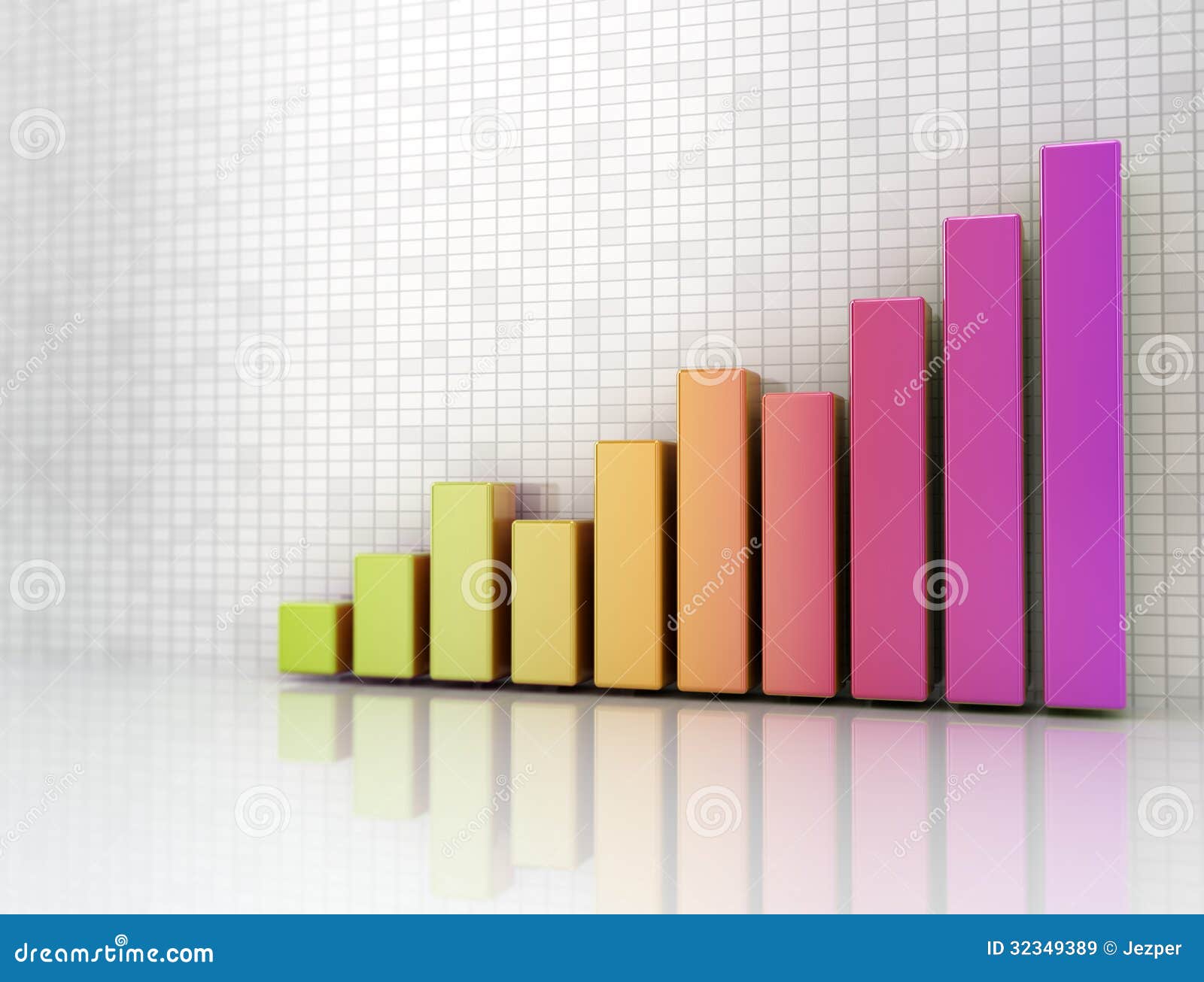 Business graph stock illustration. Illustration of forecasting - 32349389