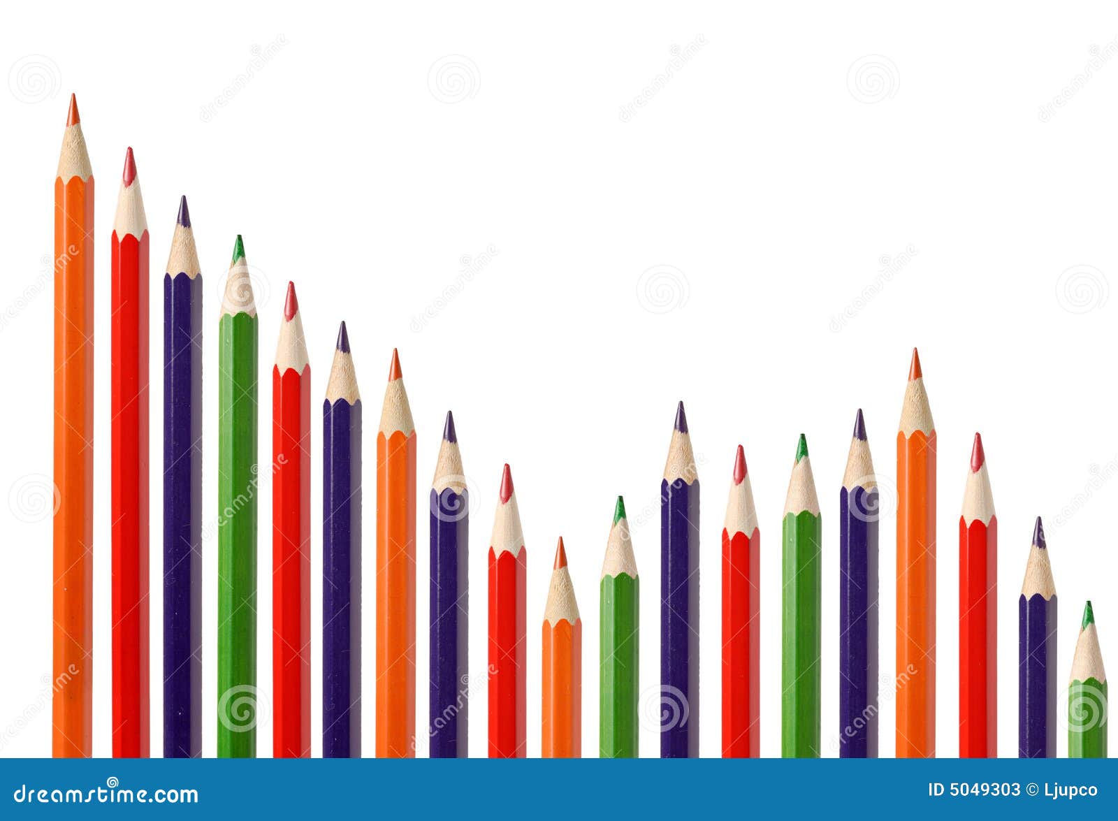 Business Graph Illustrating Decrease Stock Image - Image of calculation ...
