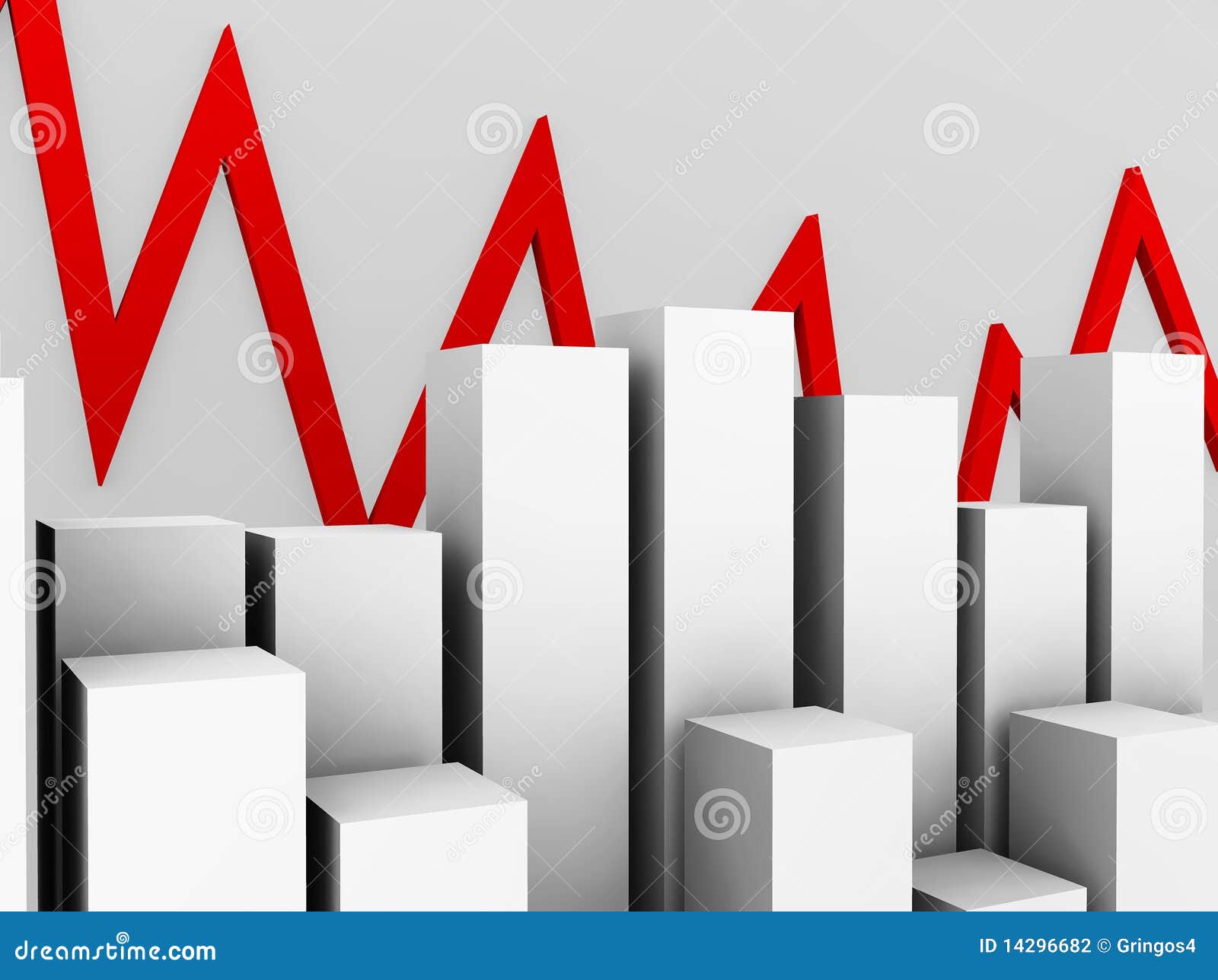 Business Graphic and Stock Rates Stock Illustration - Illustration of ...