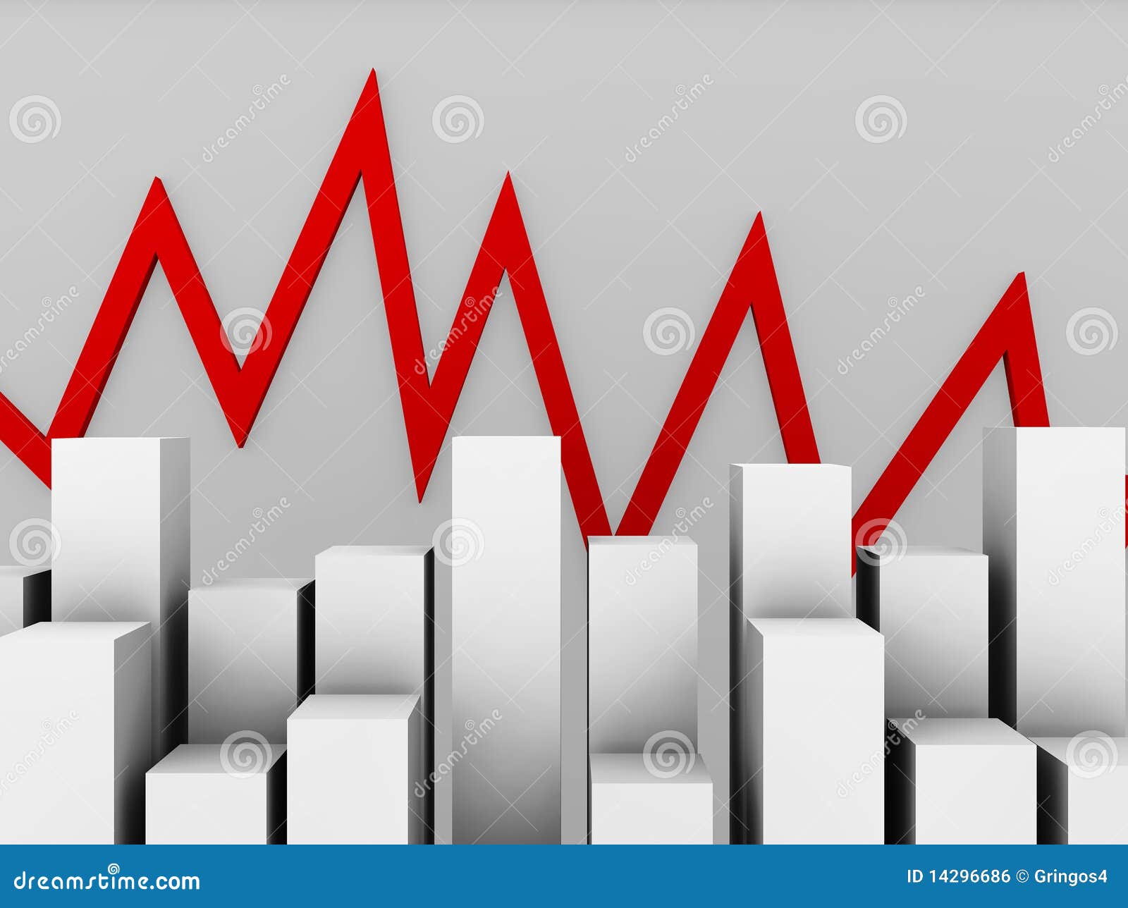 Business Graphic and Stock Rates Stock Illustration - Illustration of ...