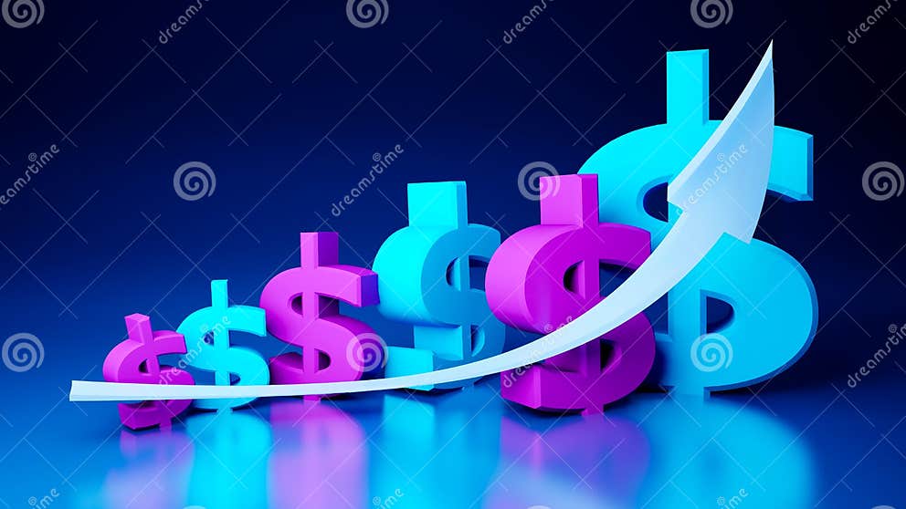 Business graphics stock illustration. Illustration of economy - 16539392