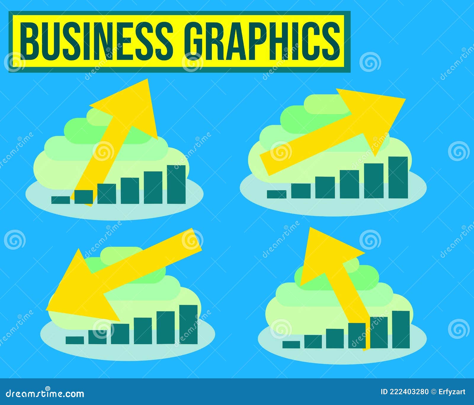 Title: Business Graphics, Arrow Business, Financial Analysis Data ...