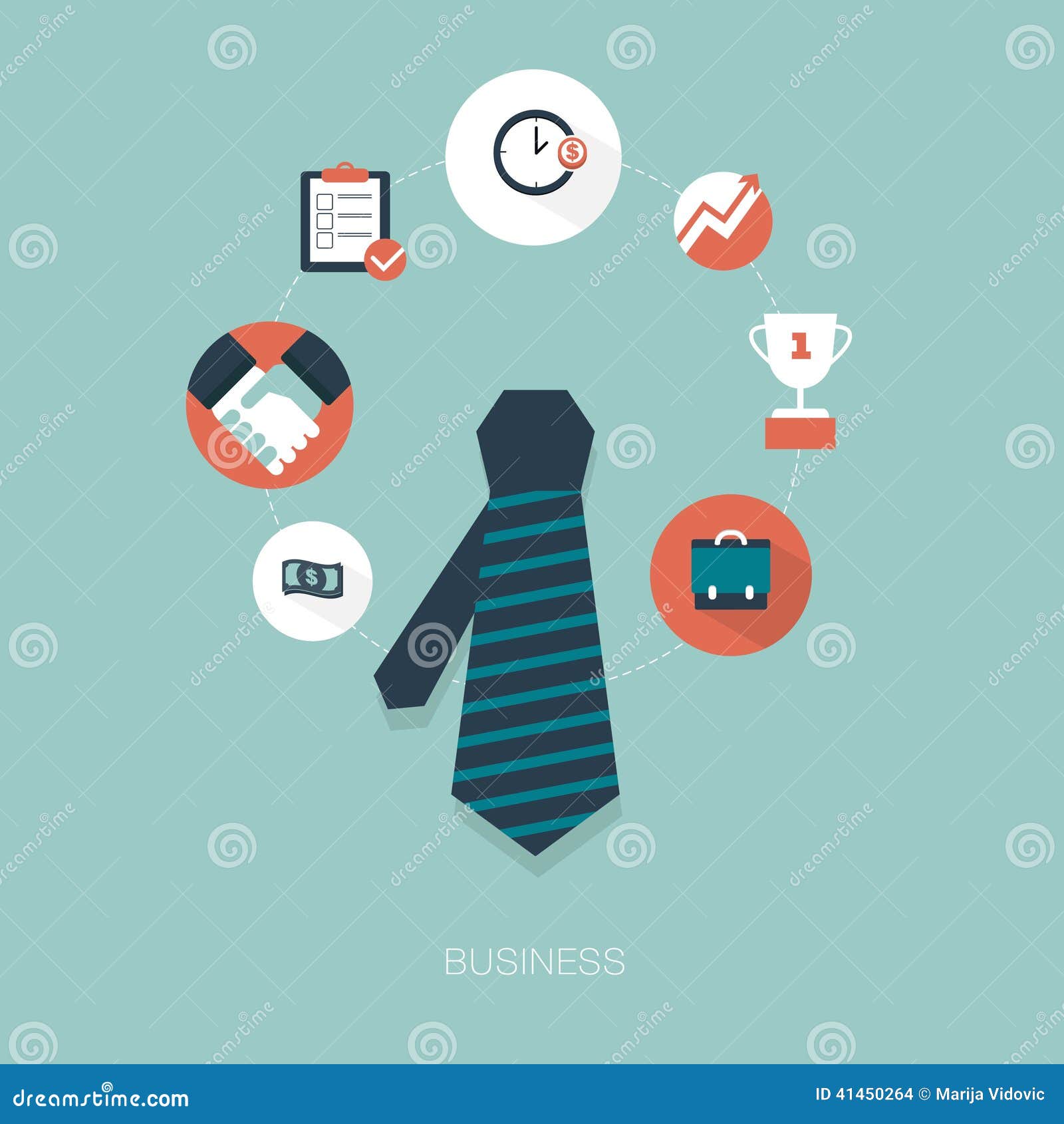Business Graphics and Icons Stock Vector - Illustration of cash, trophy ...