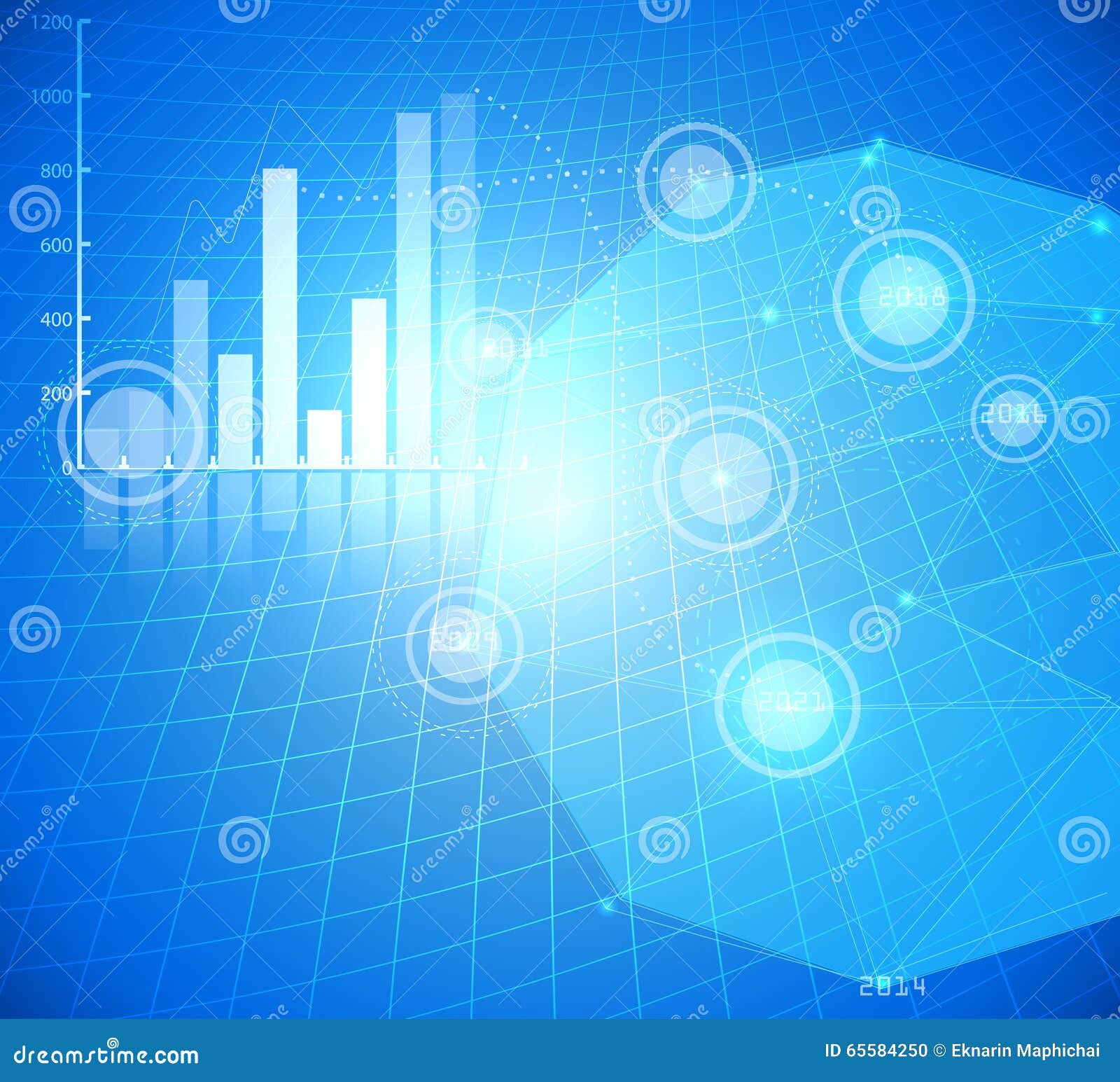 Business graphs concepts stock illustration. Illustration of concept ...