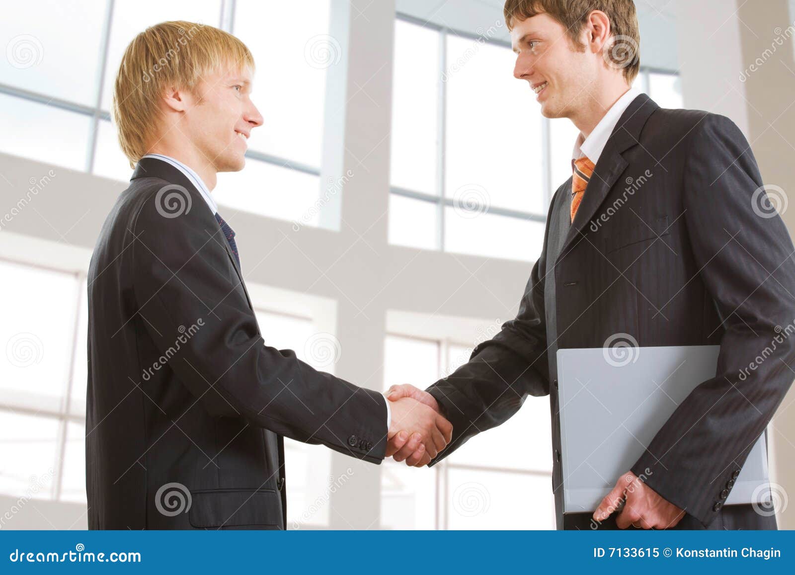 Business greeting stock image. Image of person, human - 7133615
