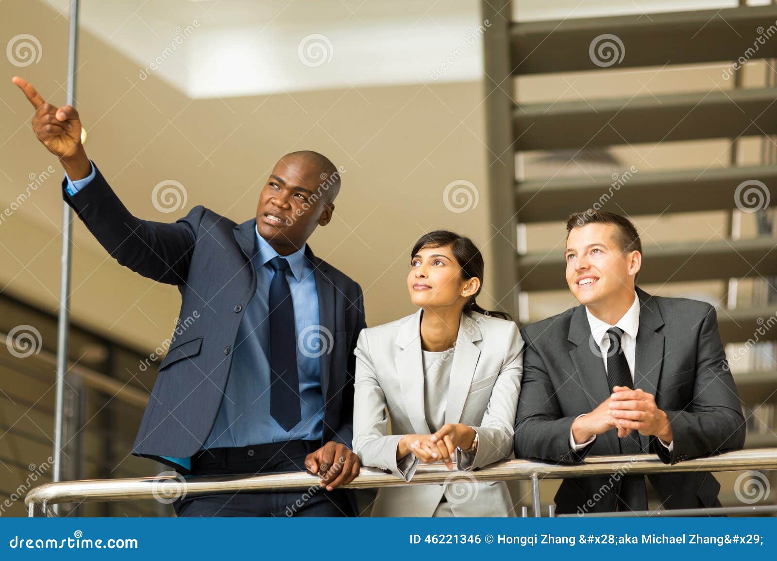 Business Group Discussing Work Stock Photo - Image of multiracial, afro ...