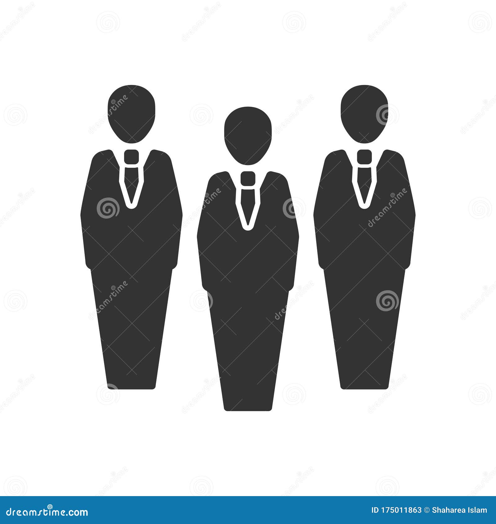 Business Group Icon stock vector. Illustration of symbol - 175011863