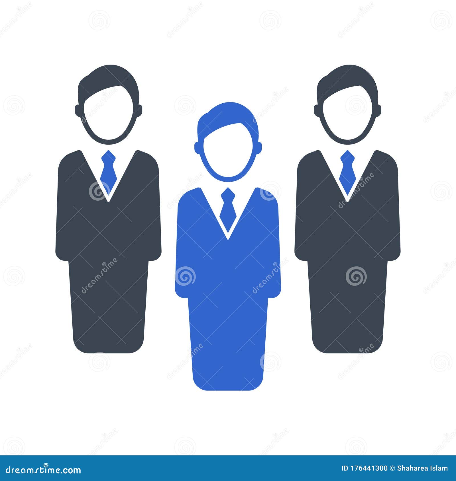 Business Group icon stock vector. Illustration of community - 176441300