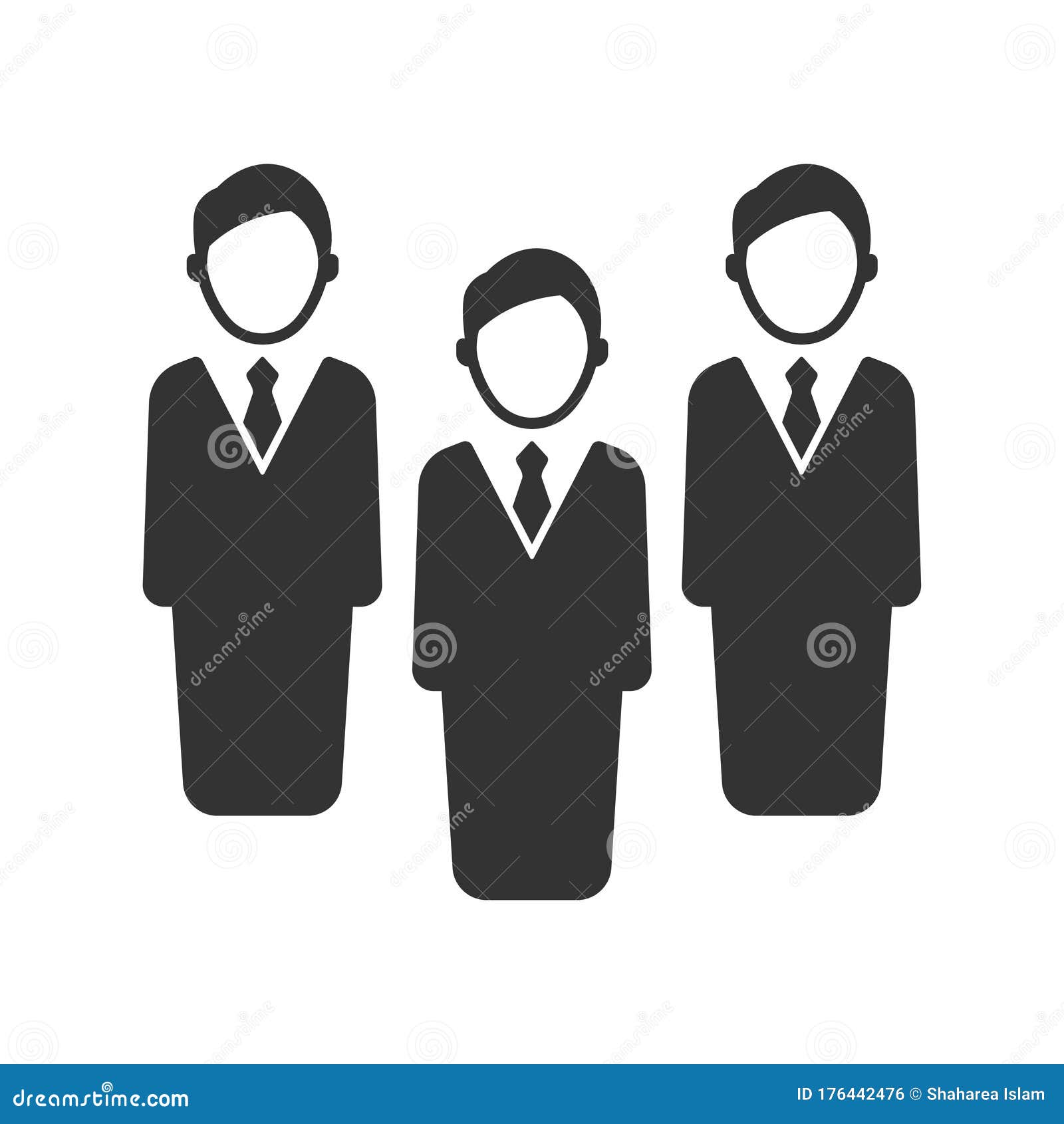 Business Group icon stock vector. Illustration of group - 176442476