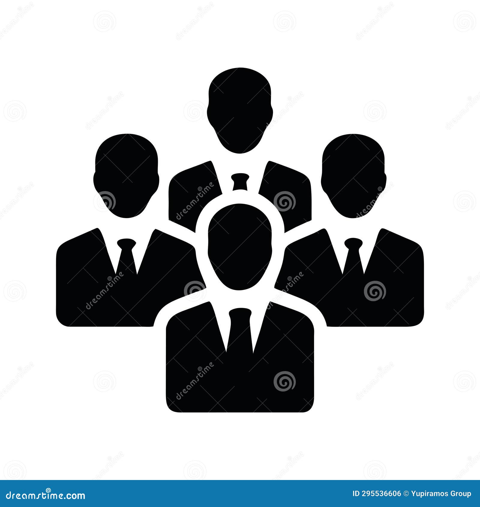 Business Group Icon Illustration Stock Illustration - Illustration of ...