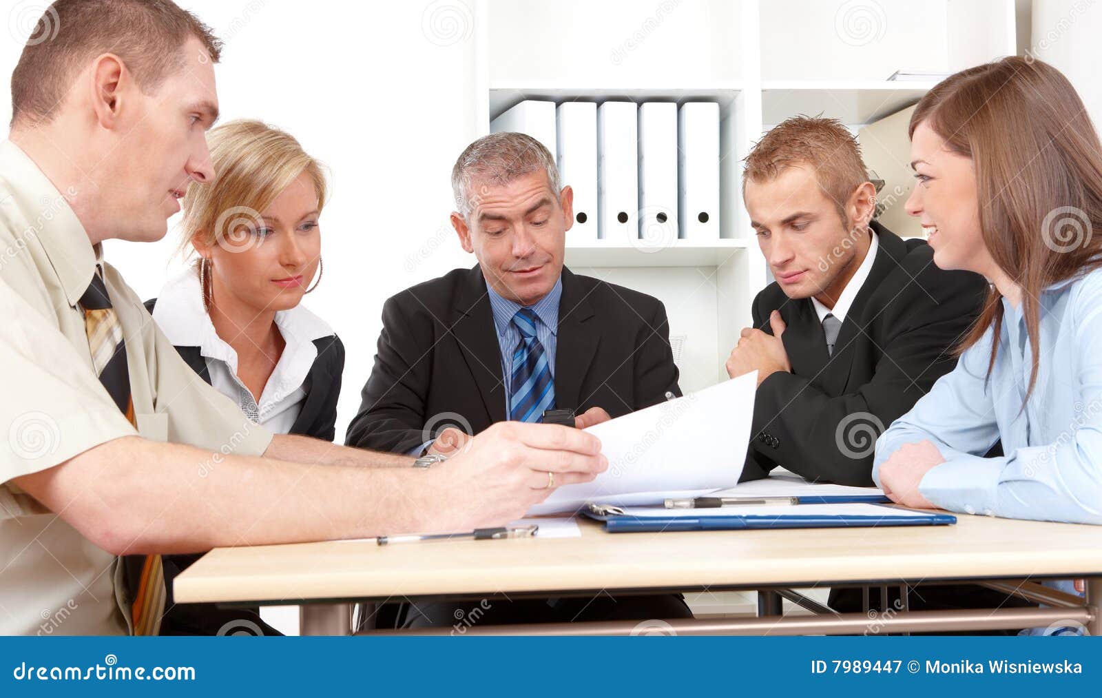 Business Group at the Meeting Stock Image - Image of group, senior: 7989447