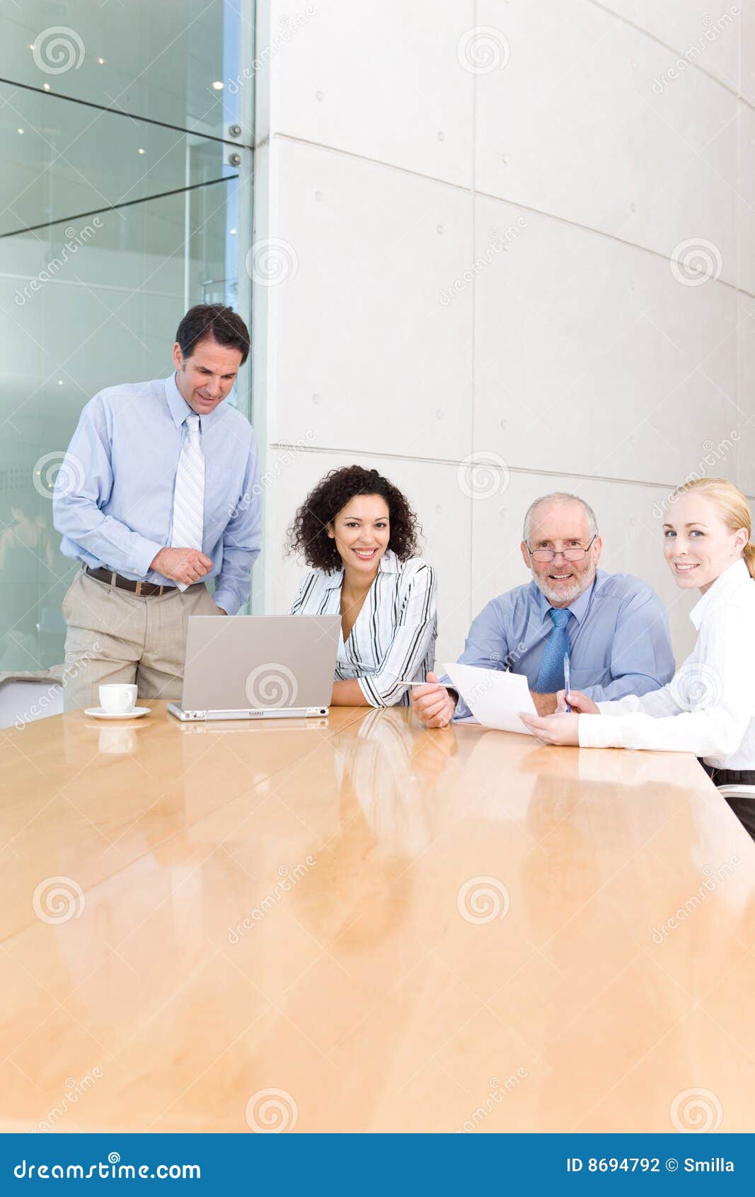 Business group meeting stock photo. Image of modern, happiness - 8694792