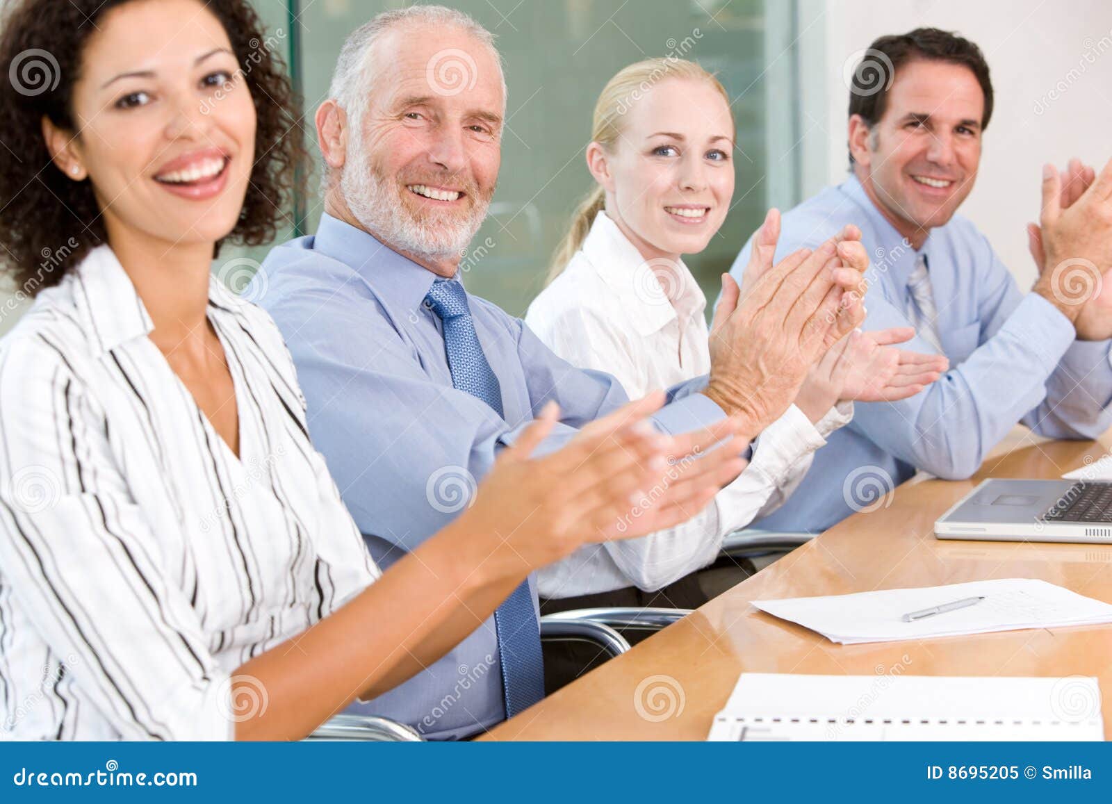 Business group meeting stock image. Image of businesspeople - 8695205