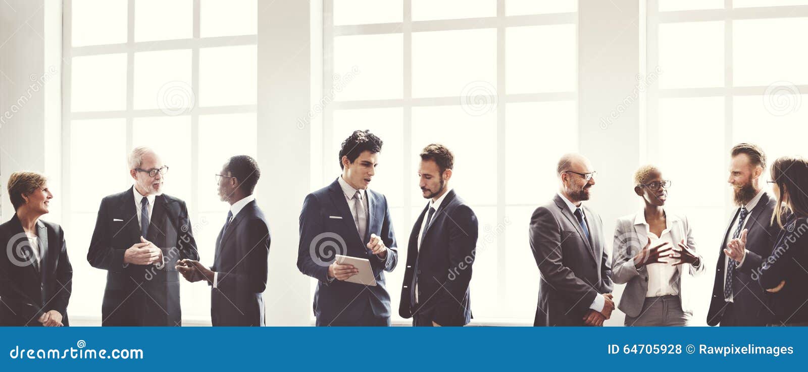 Business Group Meeting Discussion Strategy Working Concept Stock Photo ...