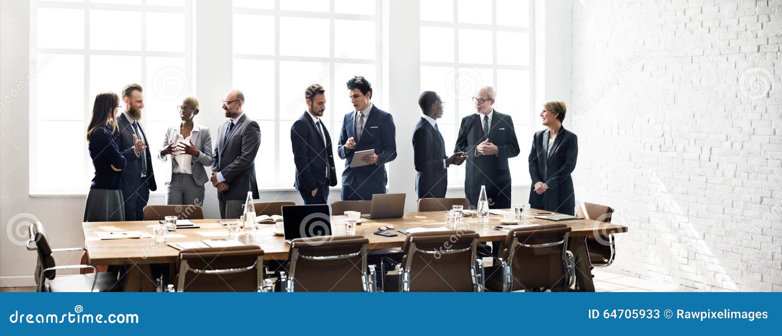 Business Group Meeting Discussion Strategy Working Concept Stock Image ...