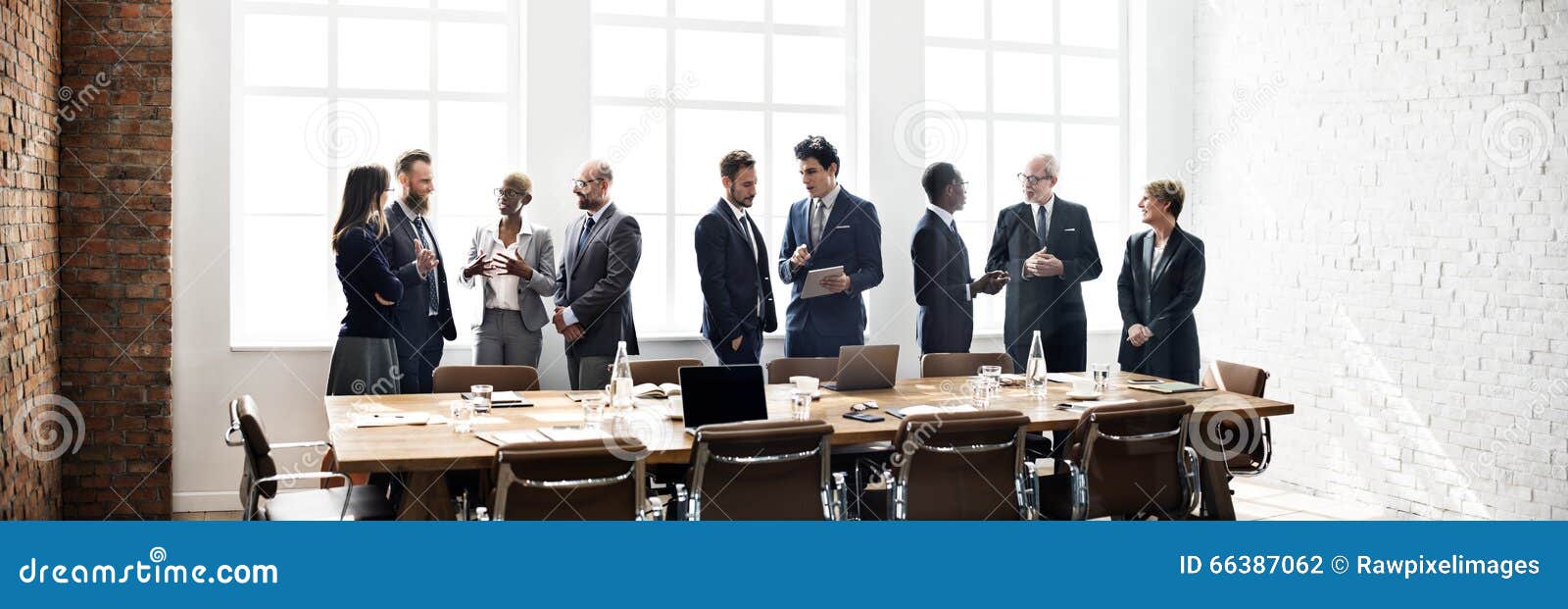 Business Group Meeting Discussion Strategy Working Concept Stock Photo ...