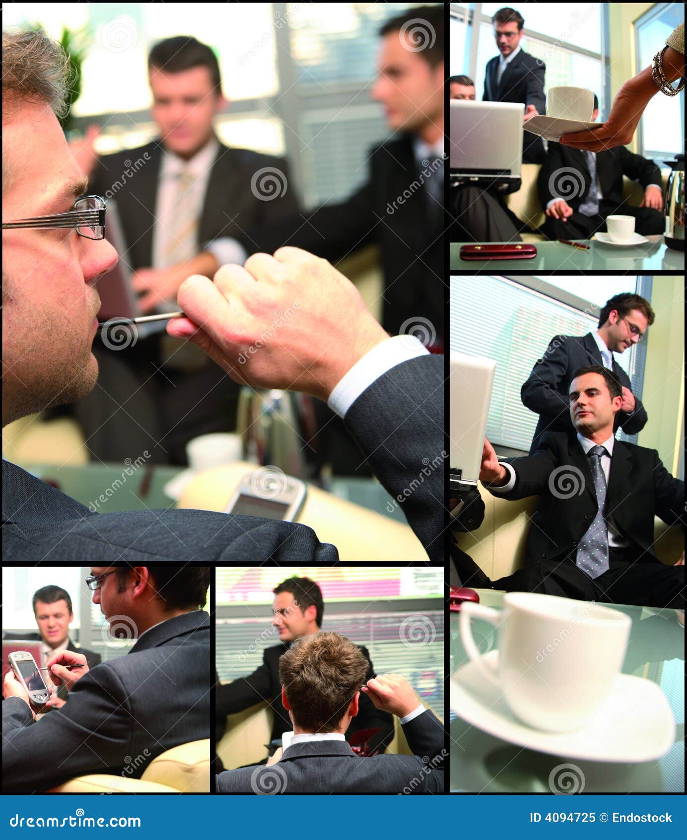 Business Group Networking Collage Stock Image - Image of brainstorming ...