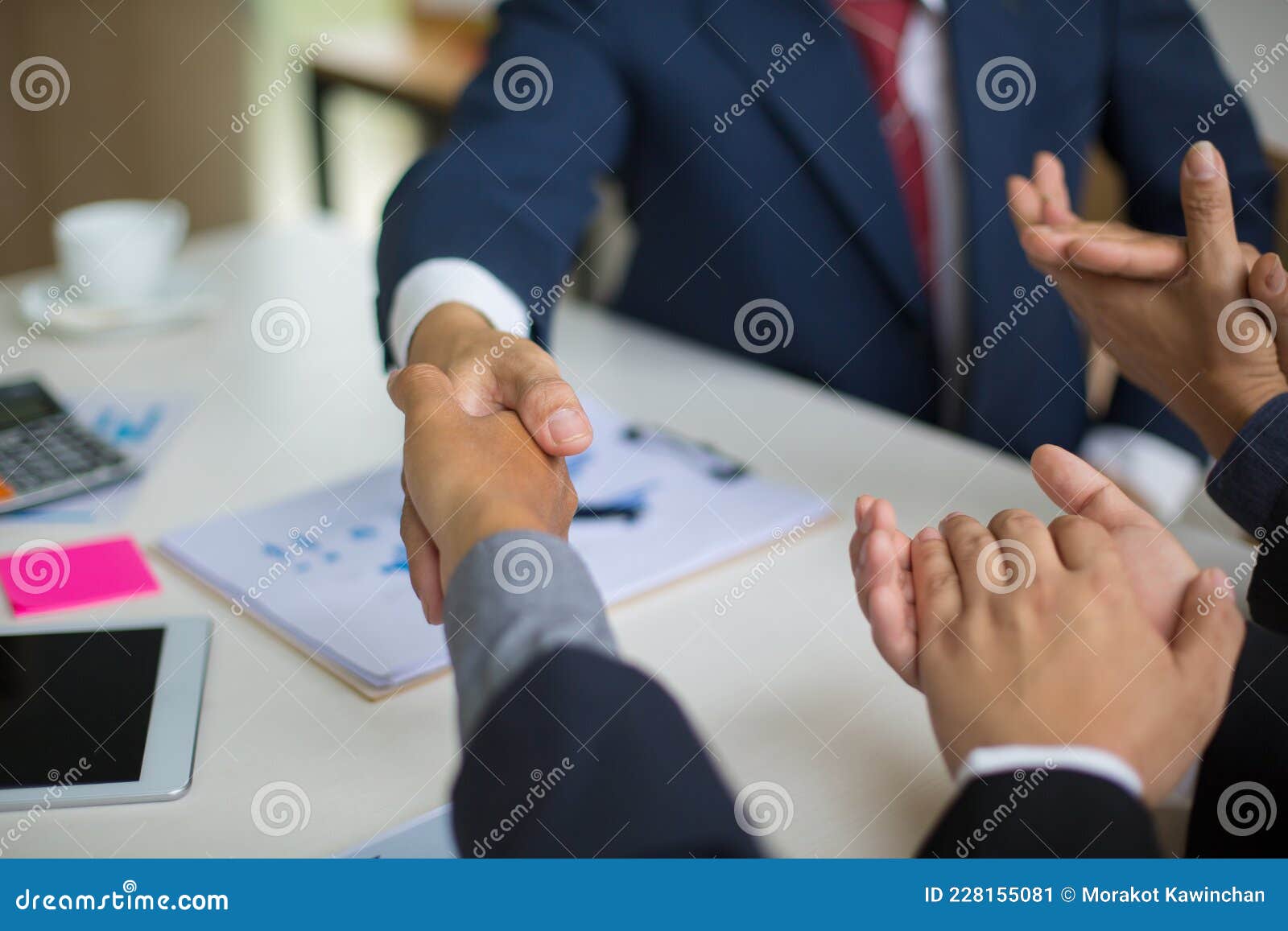 Business Group Start Doing Business Together by Holding Hands ...