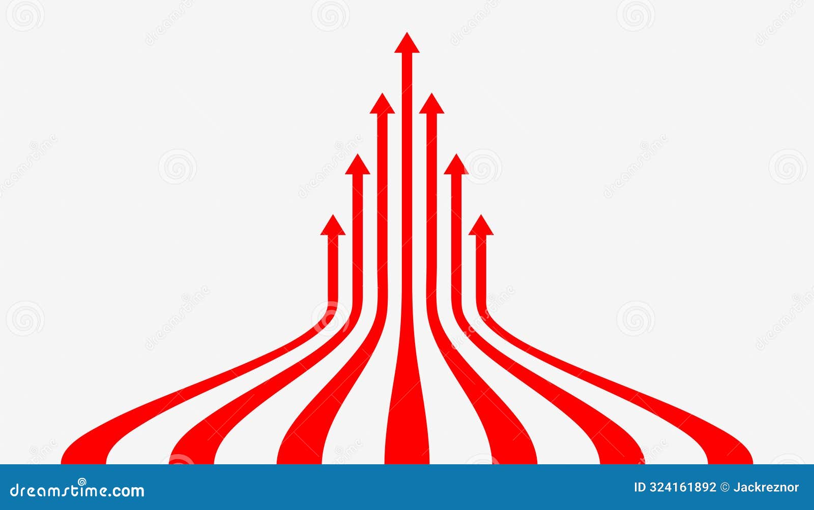 3d Red Growth Arrows Royalty-Free Stock Image | CartoonDealer.com #28000018