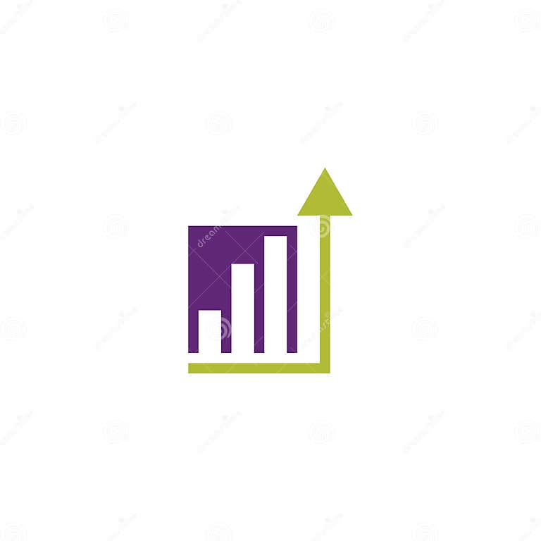 Business Growth Chart Logo Vector Icon Design Stock Vector ...