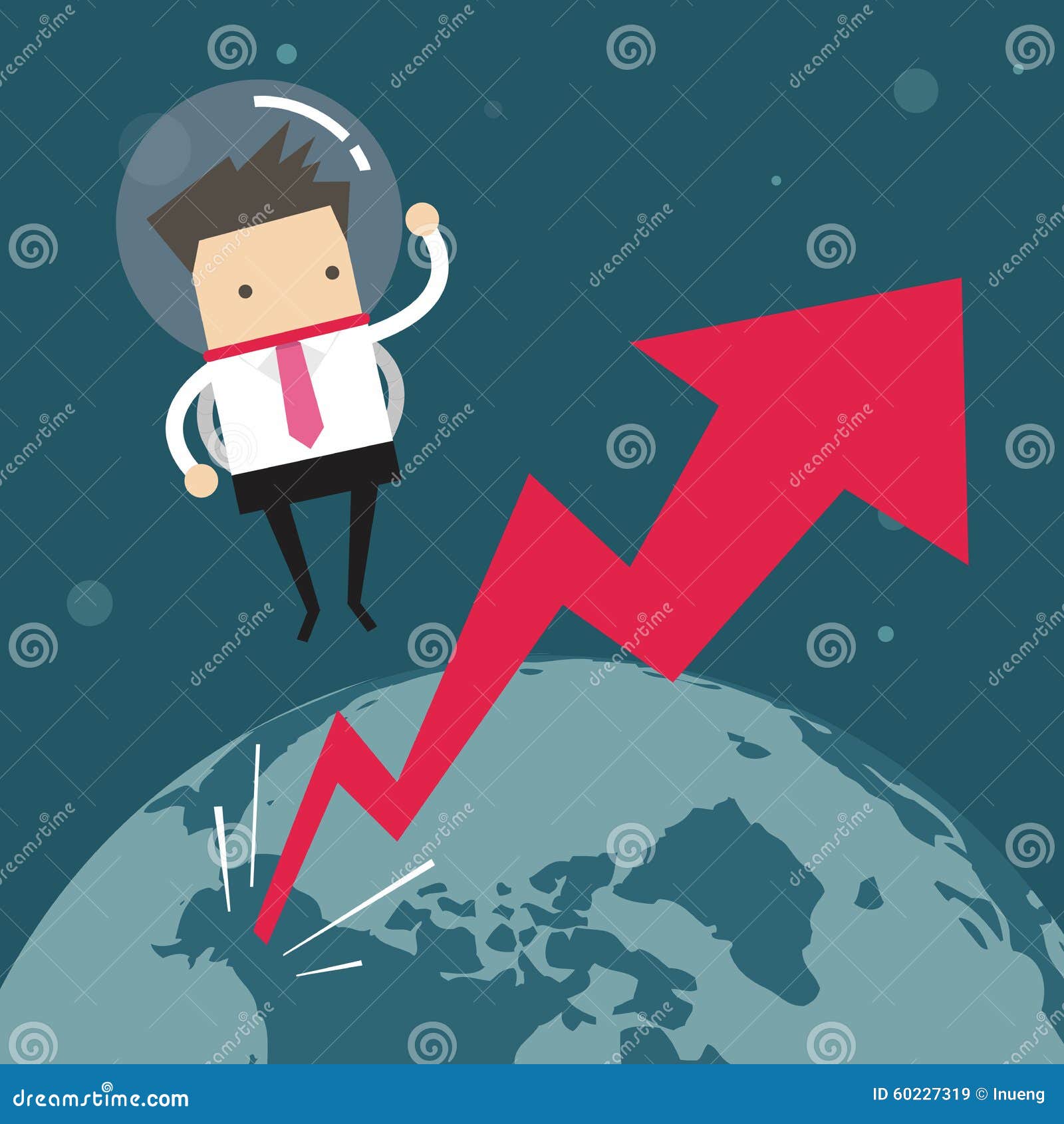 Business Growth Concept stock vector. Illustration of future - 60227319