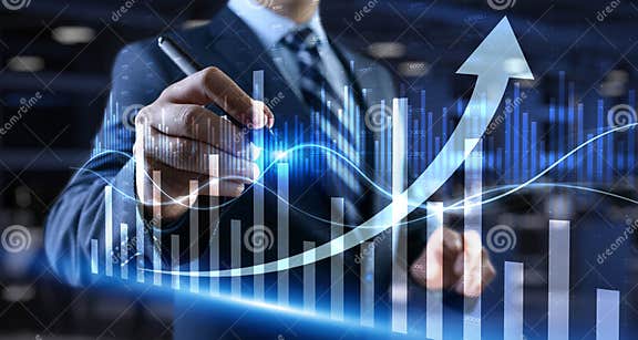 Business Growth and Data Trends Illustrated with Interactive Analytics ...