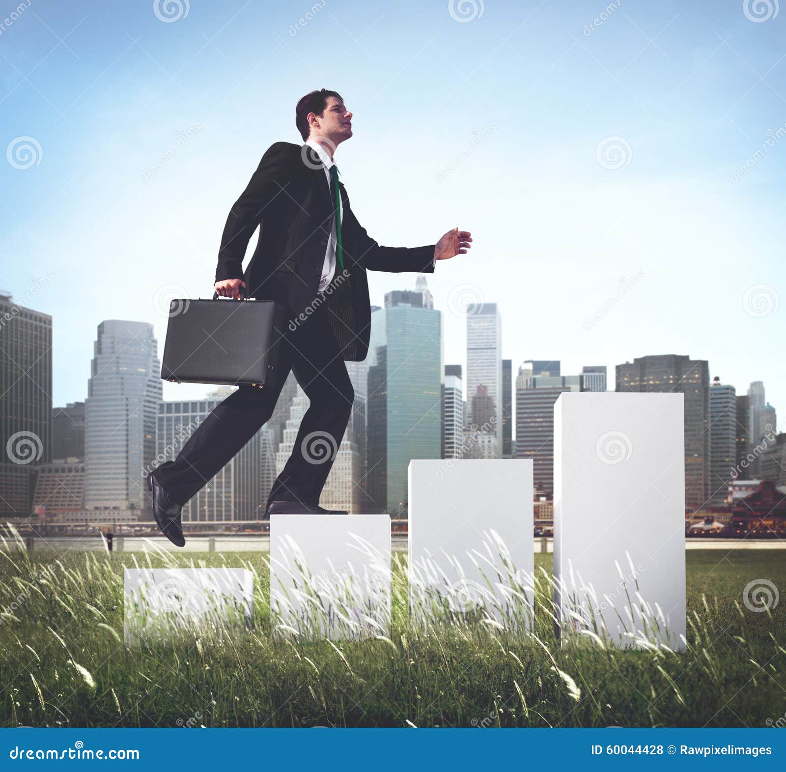 Business Growth Development Progress Success Concept Stock Photo ...