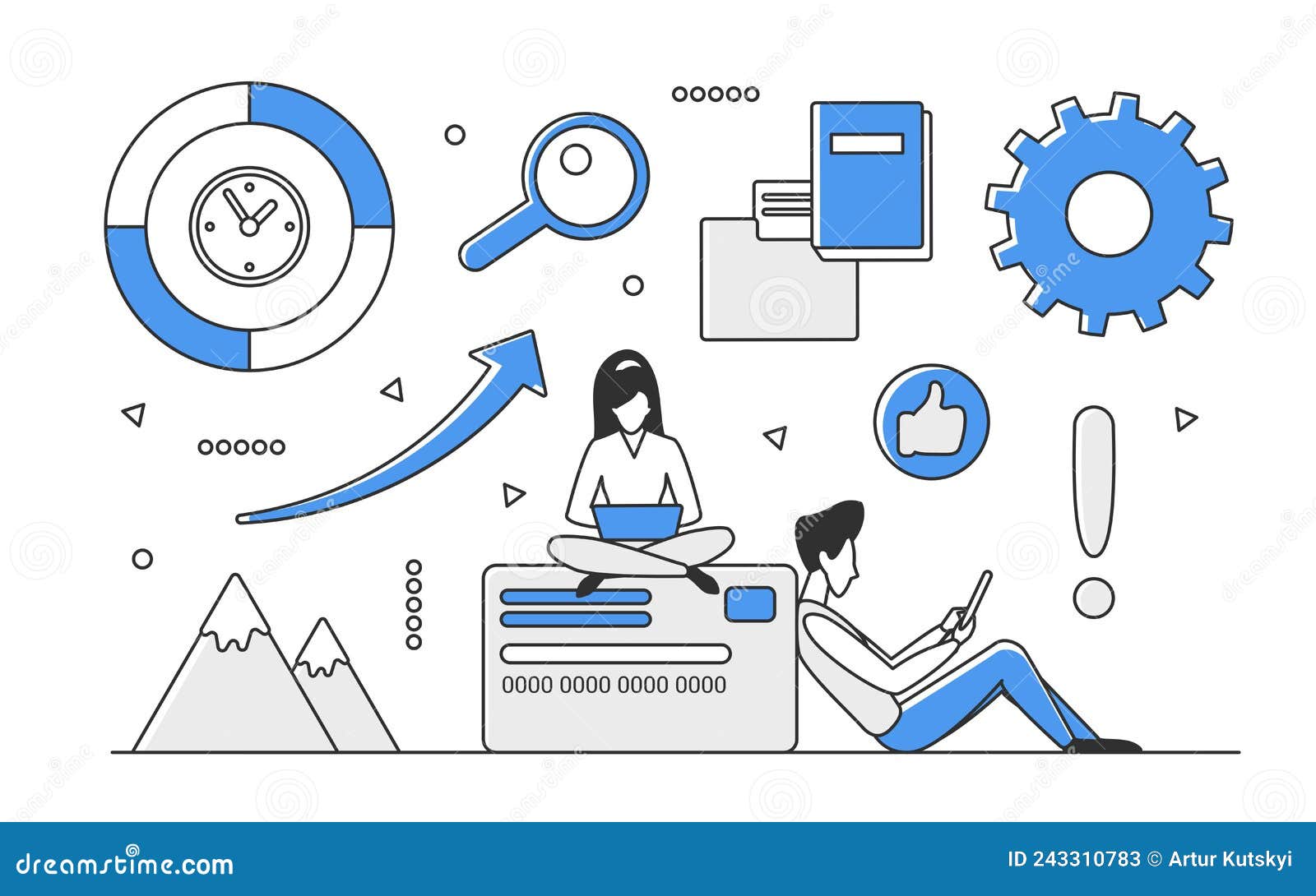 Evolution Strategy Stock Illustration | CartoonDealer.com #85670002