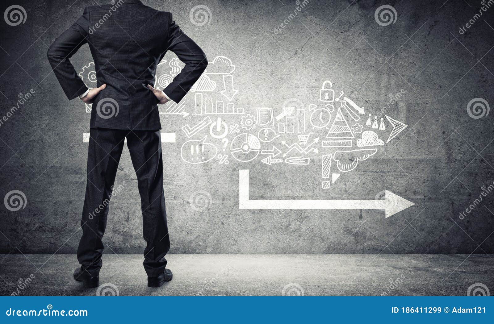 Business Growth and Progress Concept Stock Image - Image of back ...
