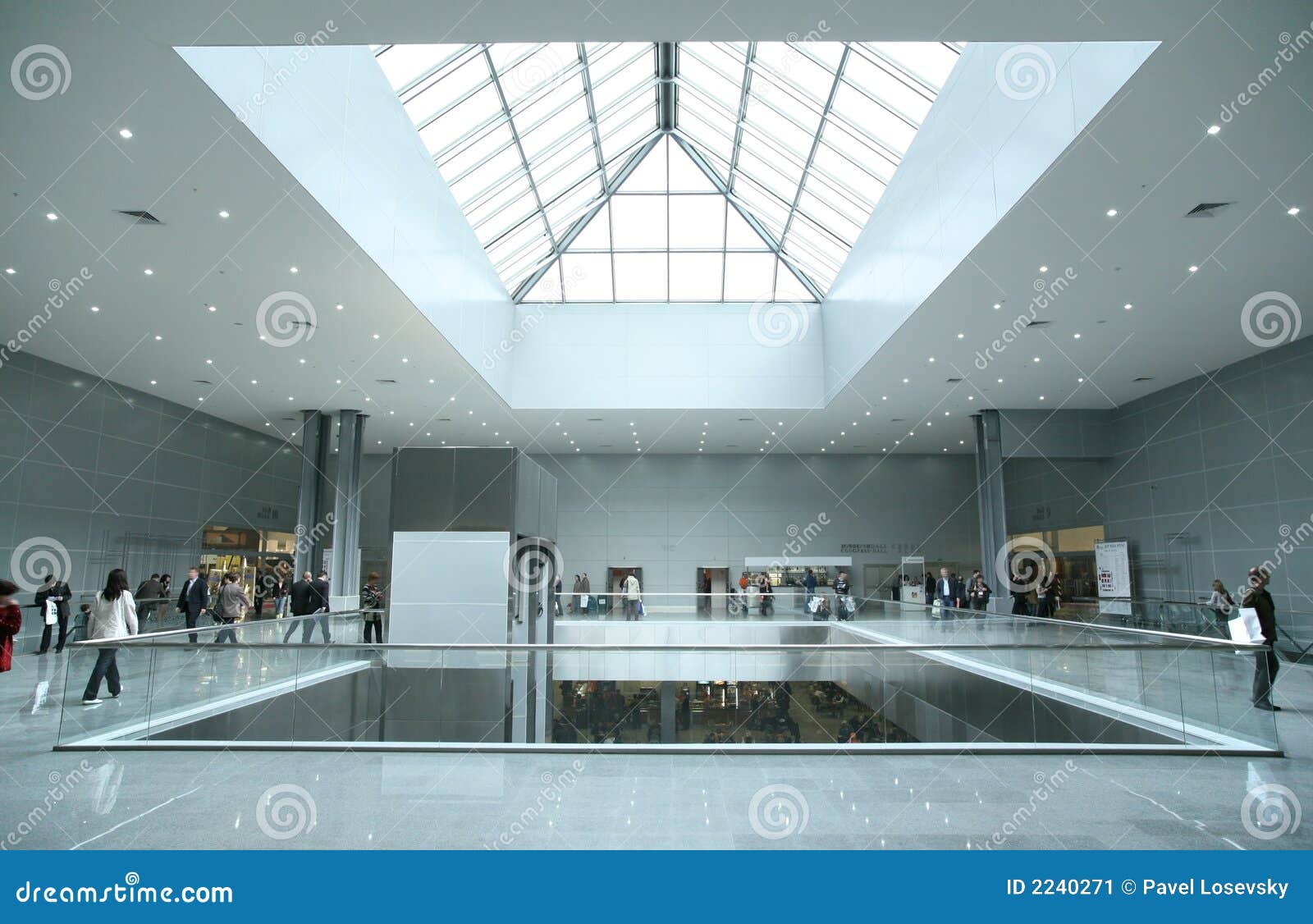 Business hall 2 stock image. Image of entry, lift, floors - 2240271