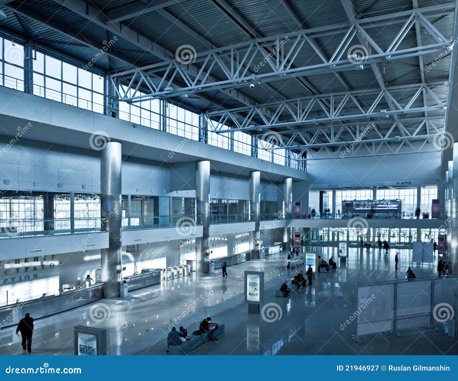 Business hall blue stock image. Image of lamp, reflection - 21946927