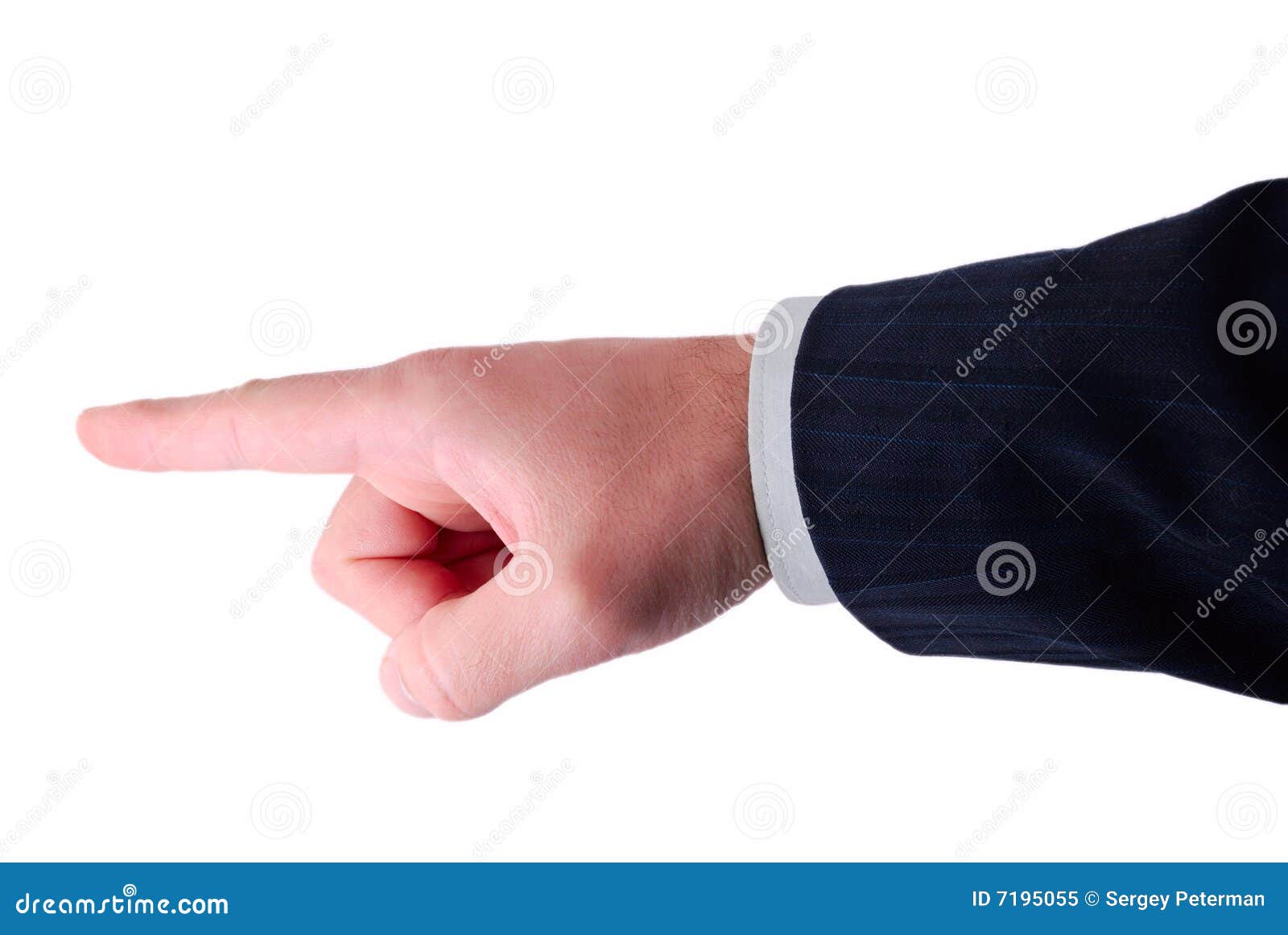 Business hand indicating stock image. Image of direction - 7195055
