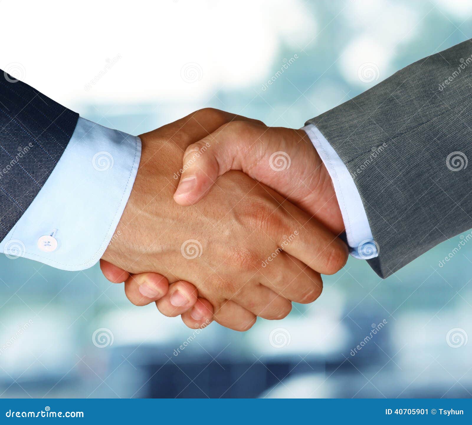Business hand shake stock image. Image of businessman - 40705901