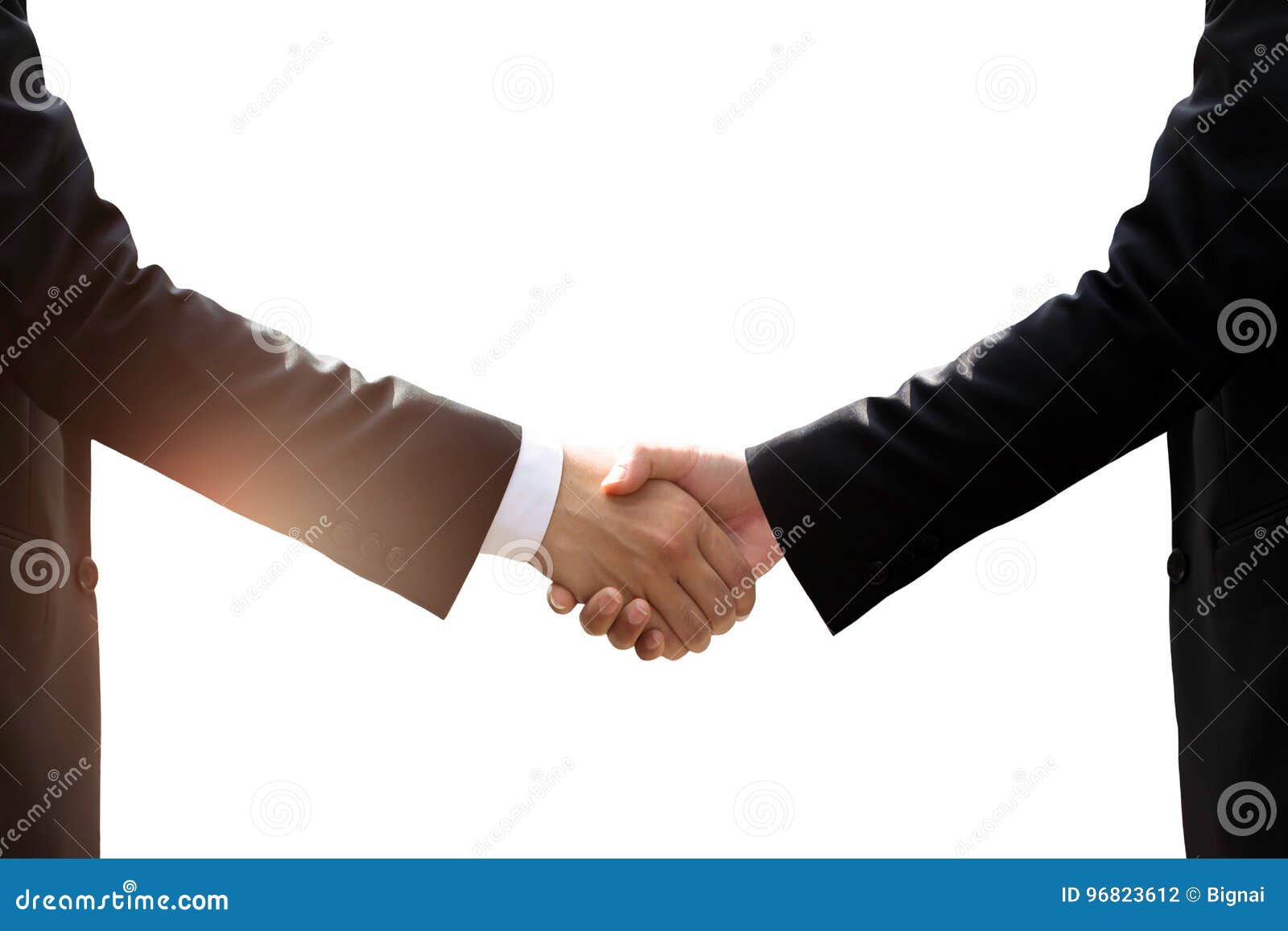 Business Hand Shake Isolated Stock Photo - Image of decisions, hope ...