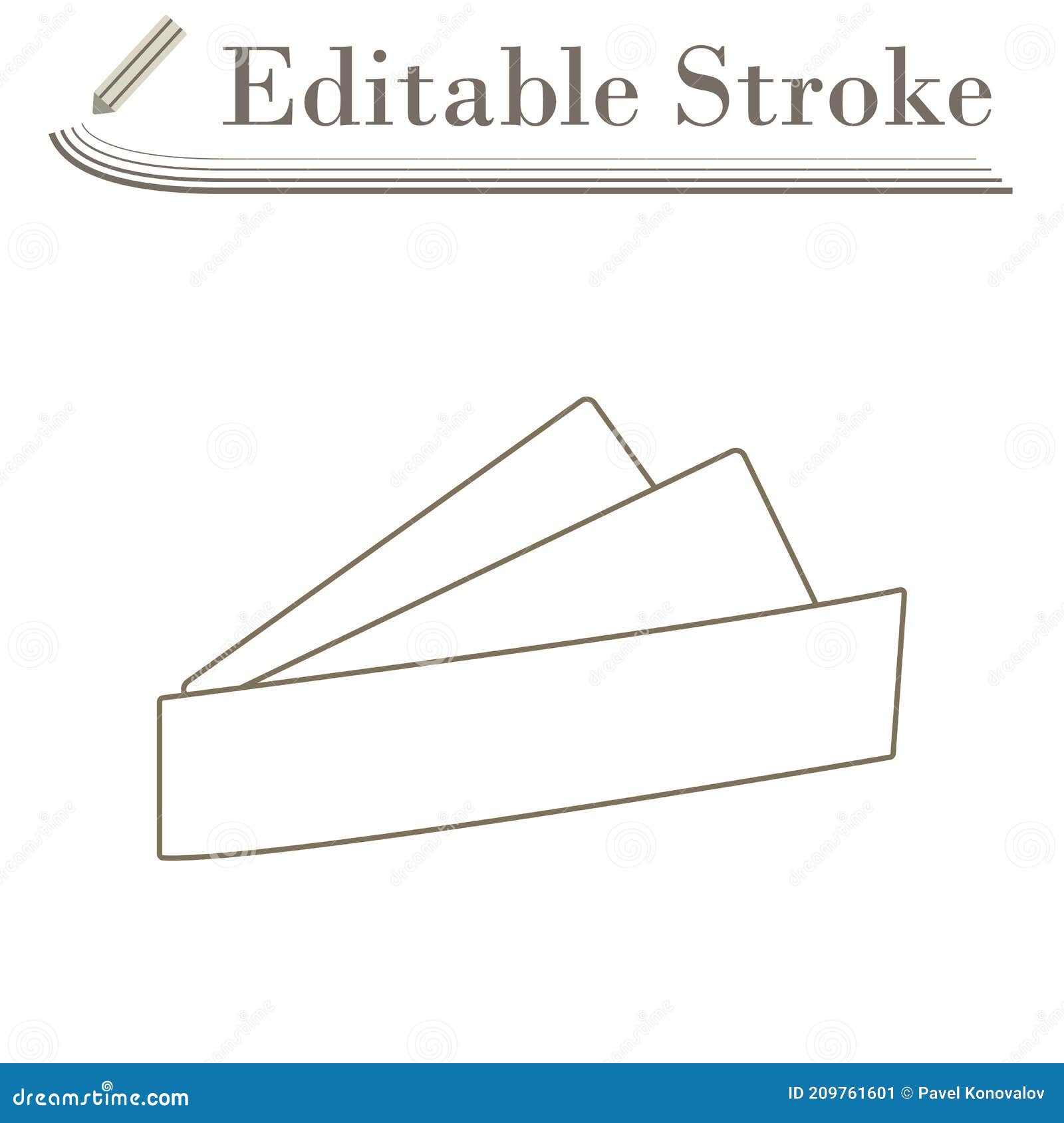 Handkerchief Icon Cartoon Vector | CartoonDealer.com #330178749